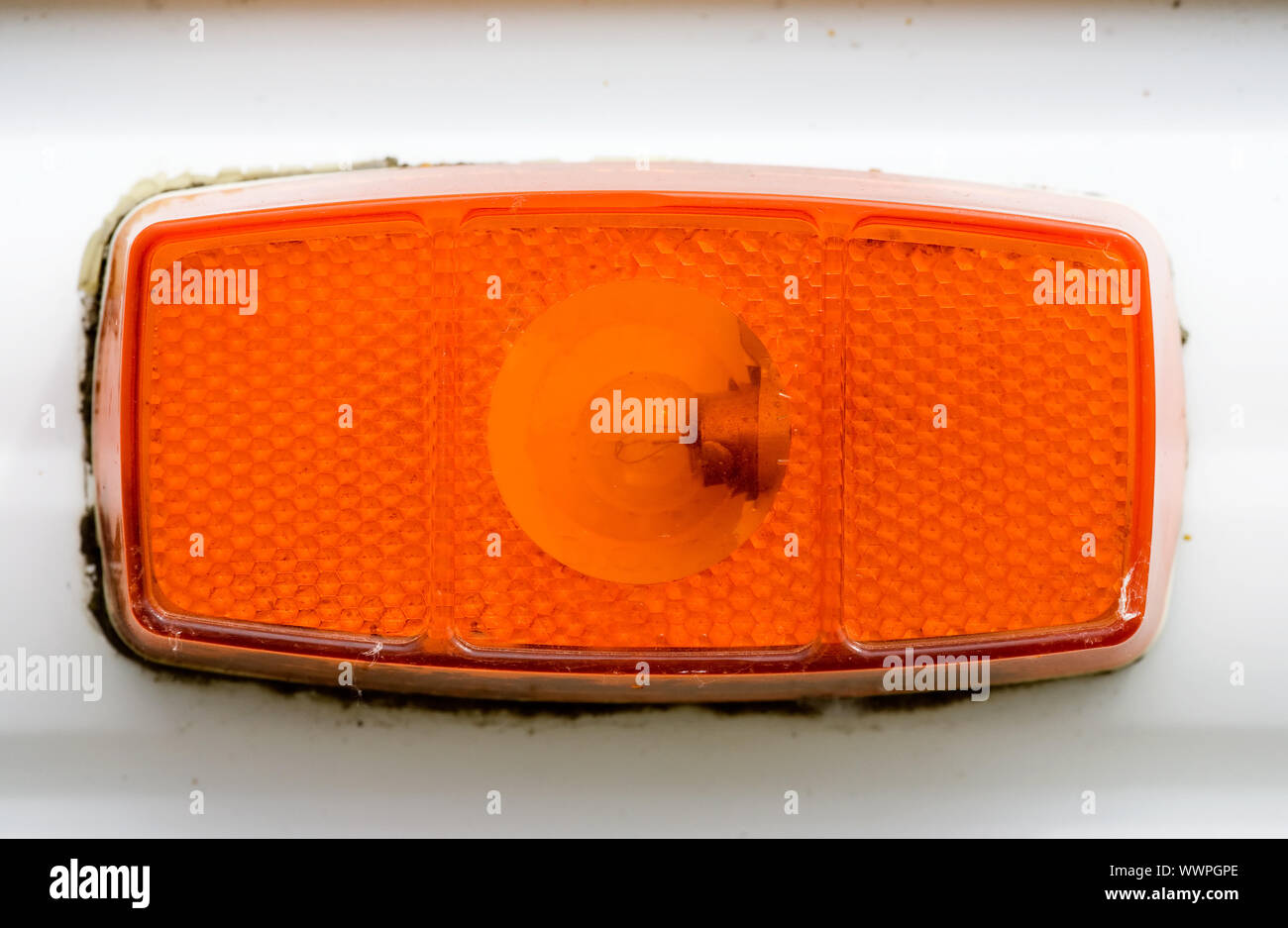 Orange Side Light Stock Photo - Alamy