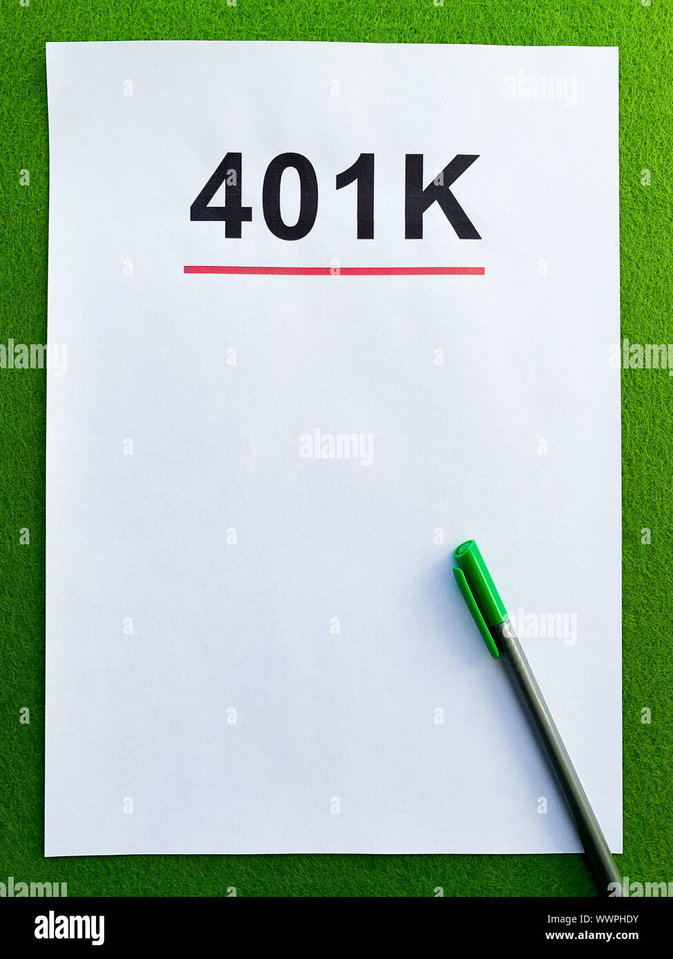 401k Plan High Resolution Stock Photography and Images - Alamy