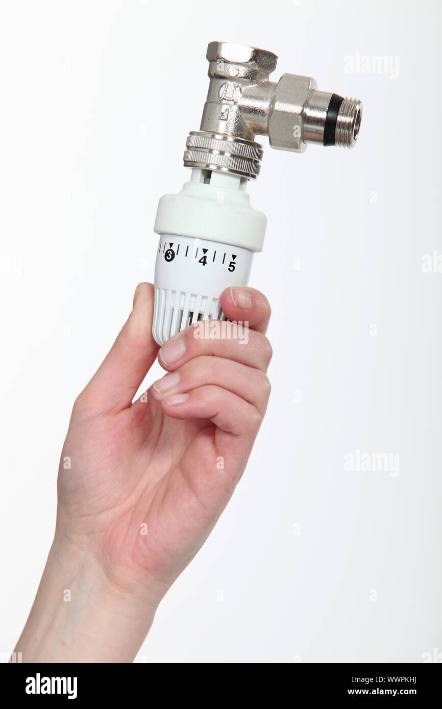 Radiator thermostat hi-res stock photography and images - Alamy