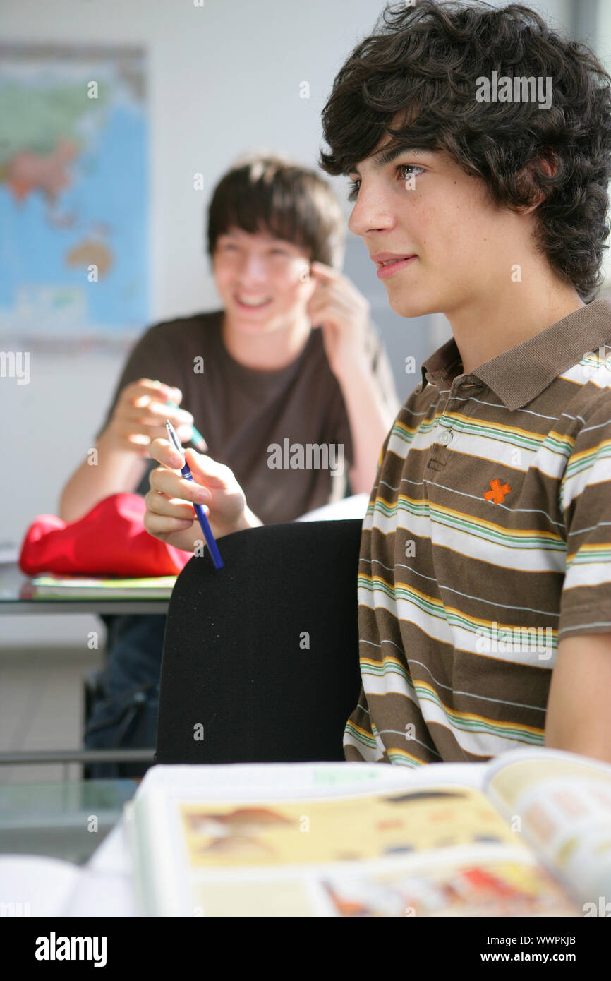 Children in a classroom Stock Photo - Alamy