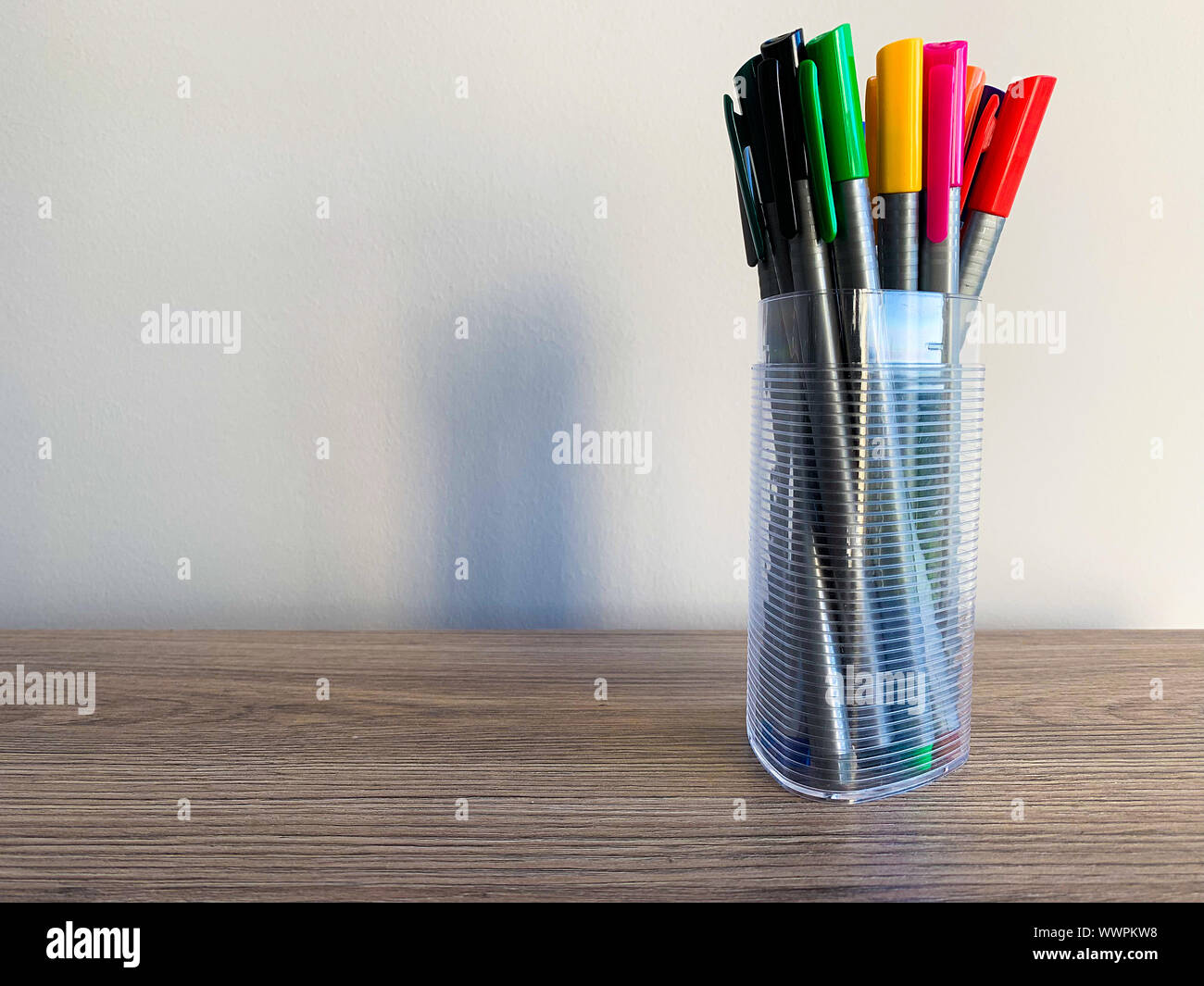 Permanent markers on table hi-res stock photography and images - Alamy