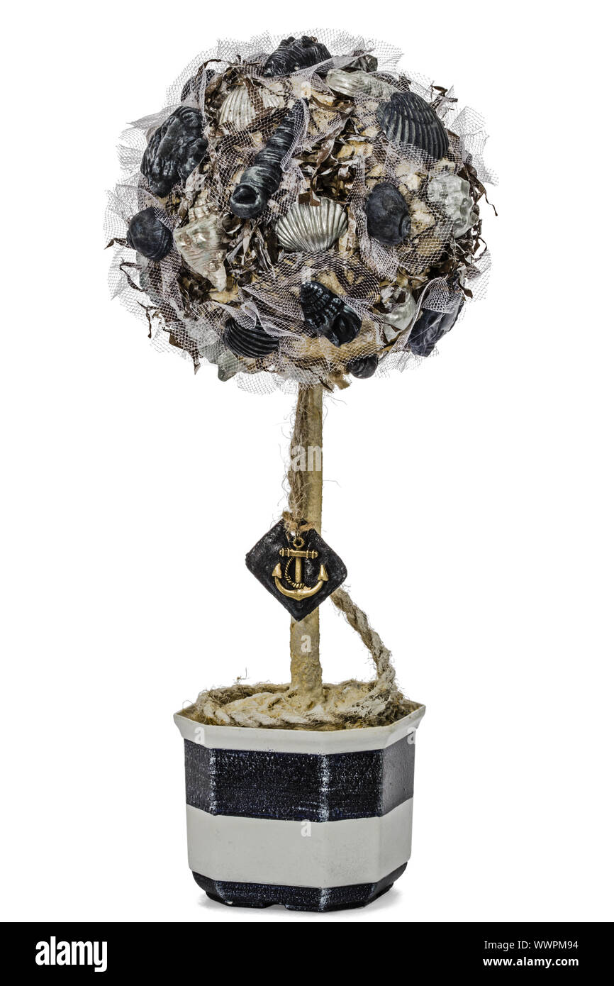 Pot topiary plant on Cut Out Stock Images & Pictures - Alamy