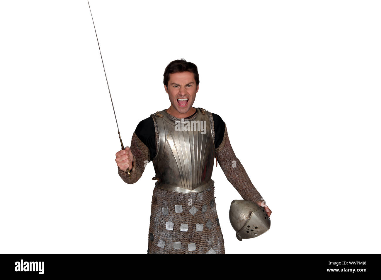 Medieval knight dress up hi-res stock photography and images - Alamy