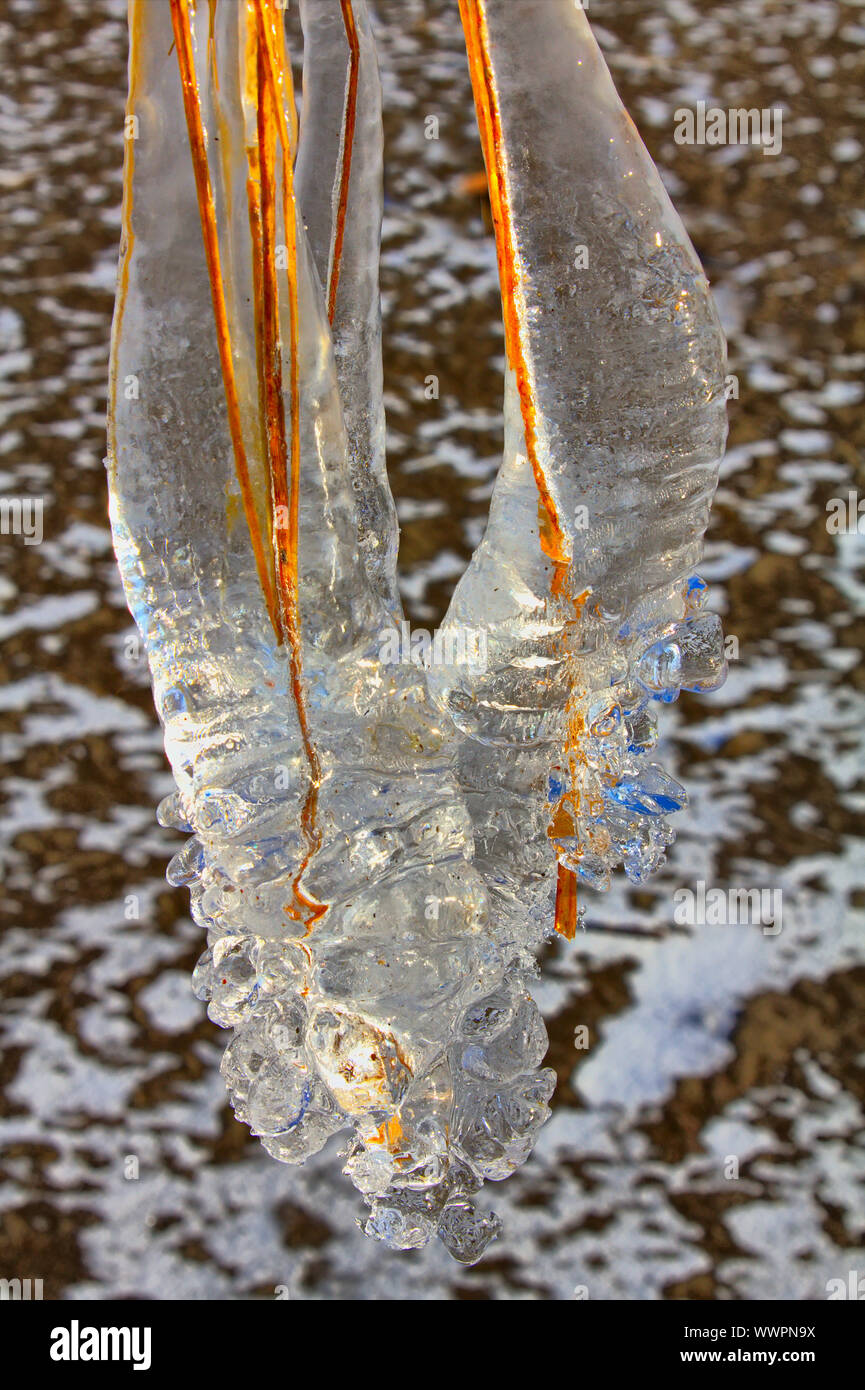 freezing rain weather in autumn Stock Photo - Alamy