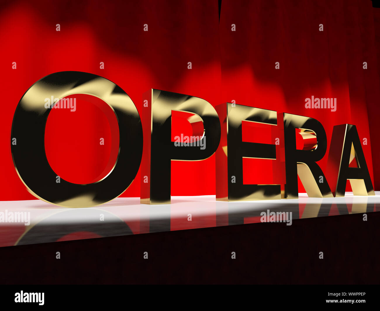 Classic singer on theater stage hi-res stock photography and images - Alamy