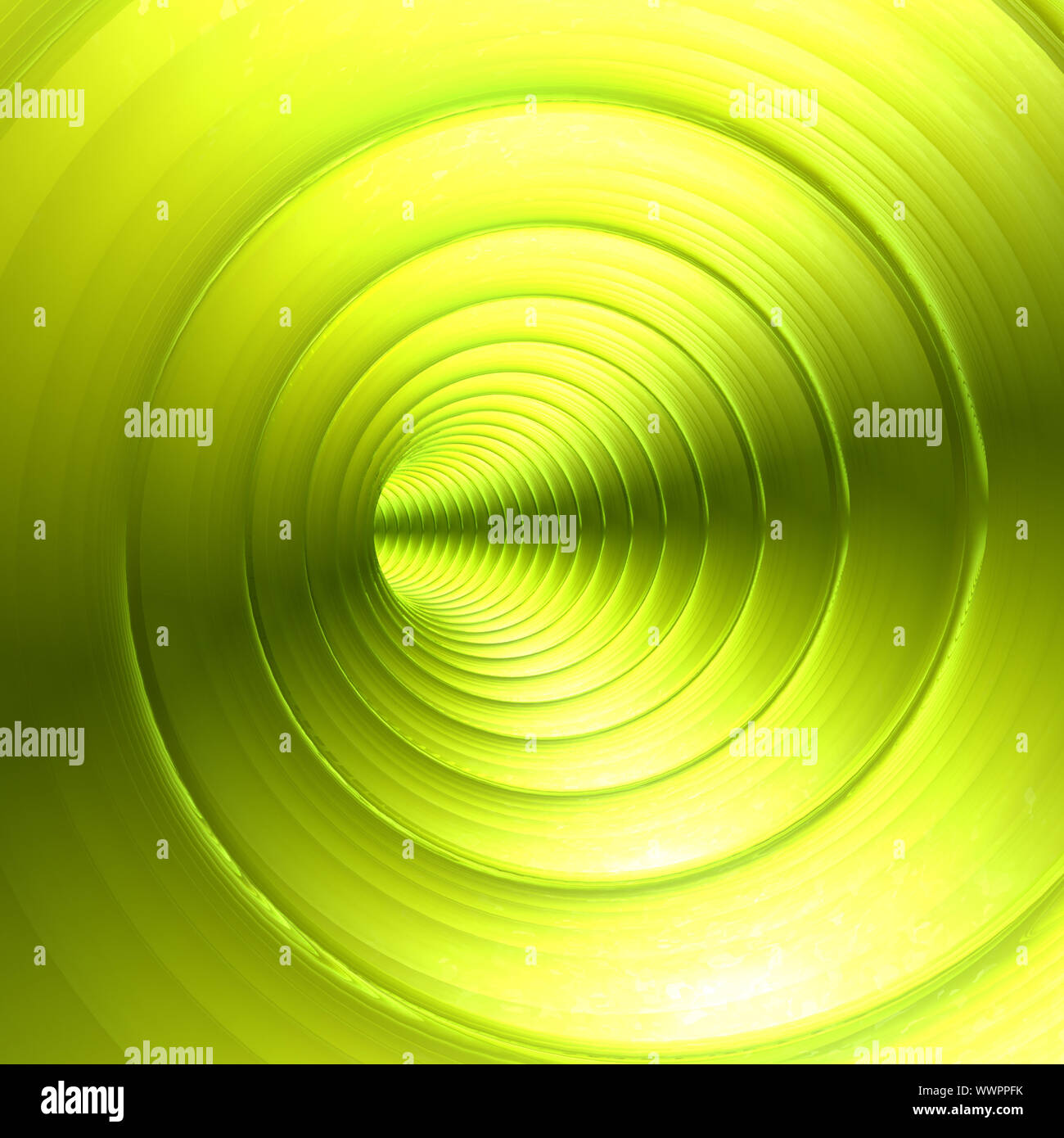 Green Vortex Abstract Metallic Background With Twirling Twisting Spiral ...