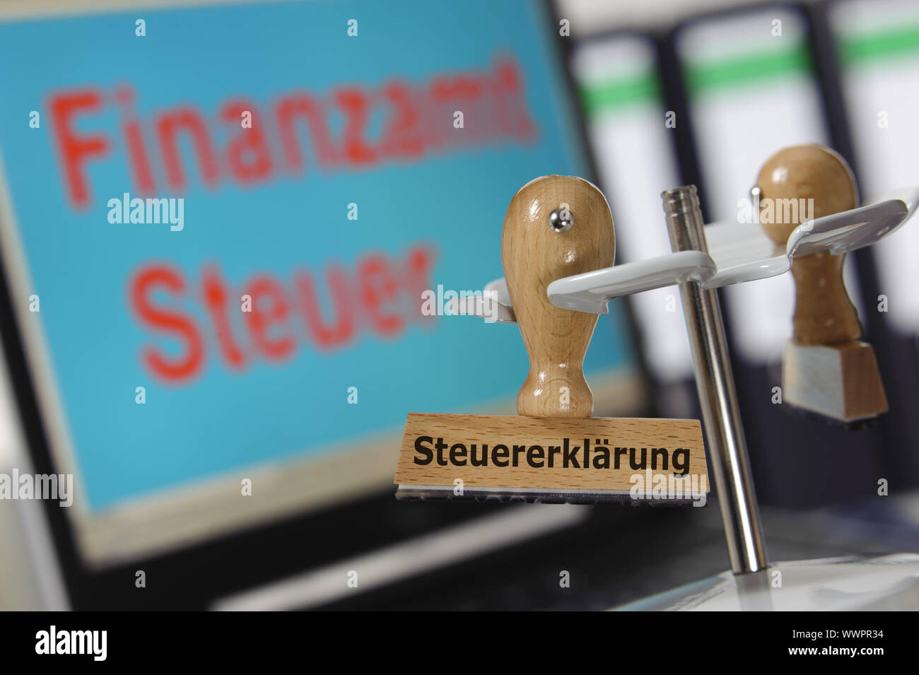 Tax return and tax office Stock Photo - Alamy