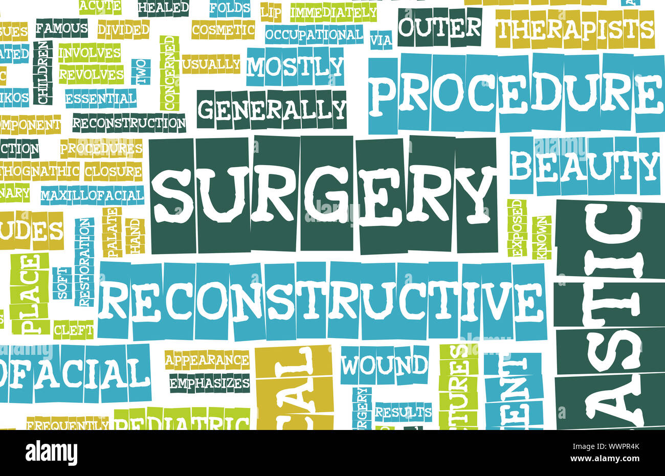 Reconstructive Surgery Concept as a Abstract Art Stock Photo - Alamy