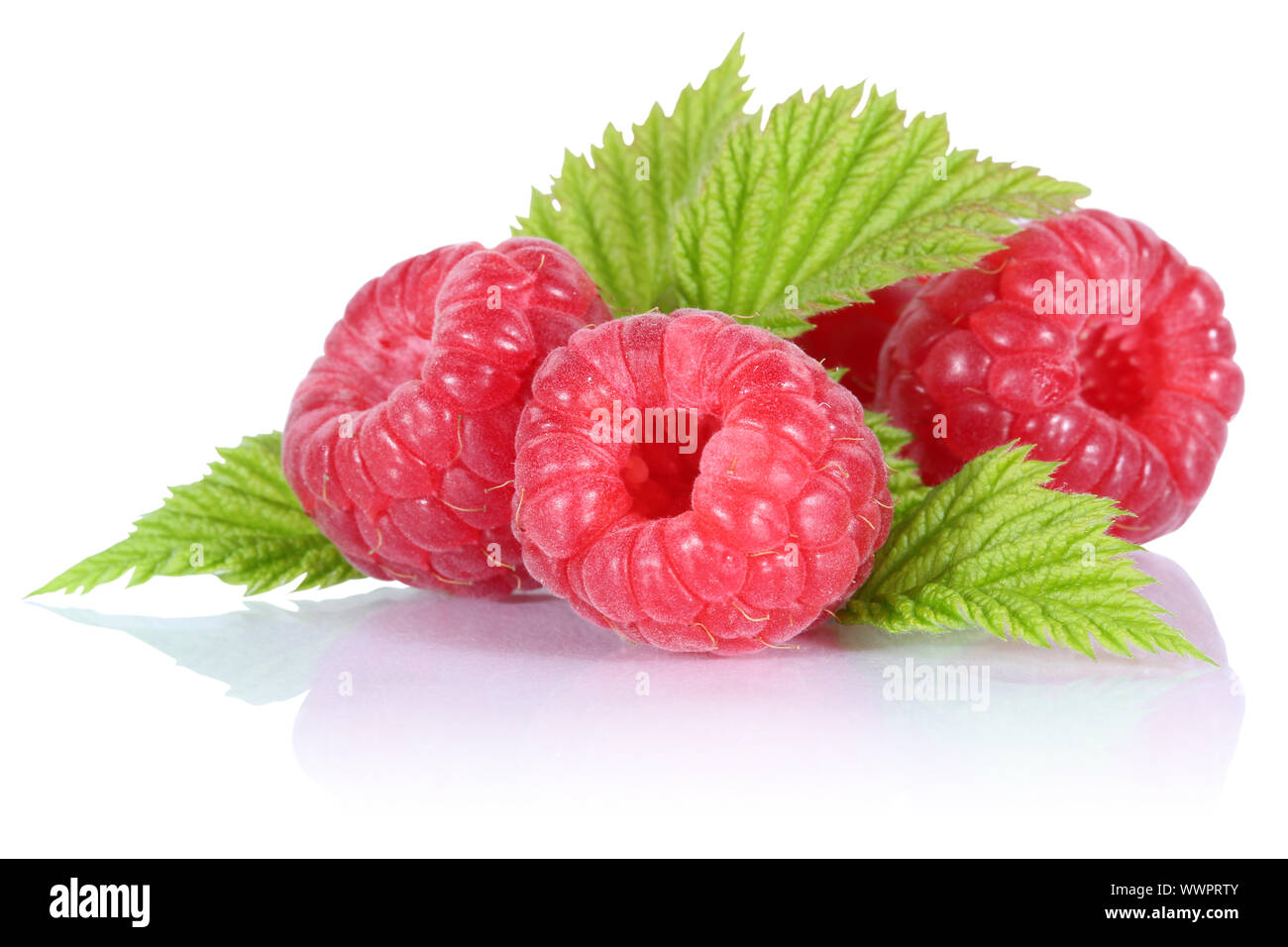 raspberry raspberries berries berries free cut isolated Stock Photo - Alamy