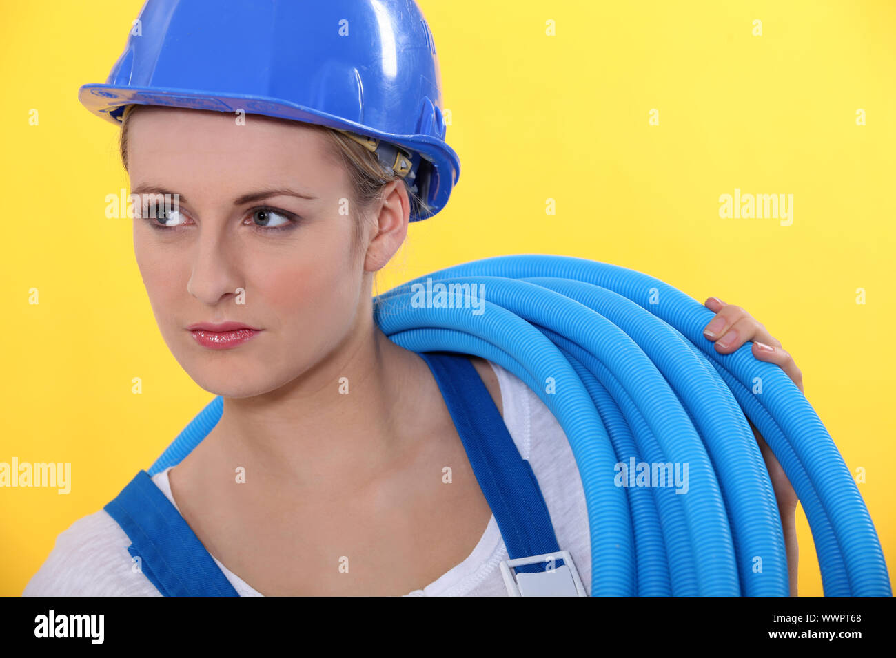 Plumber girl hi-res stock photography and images - Alamy