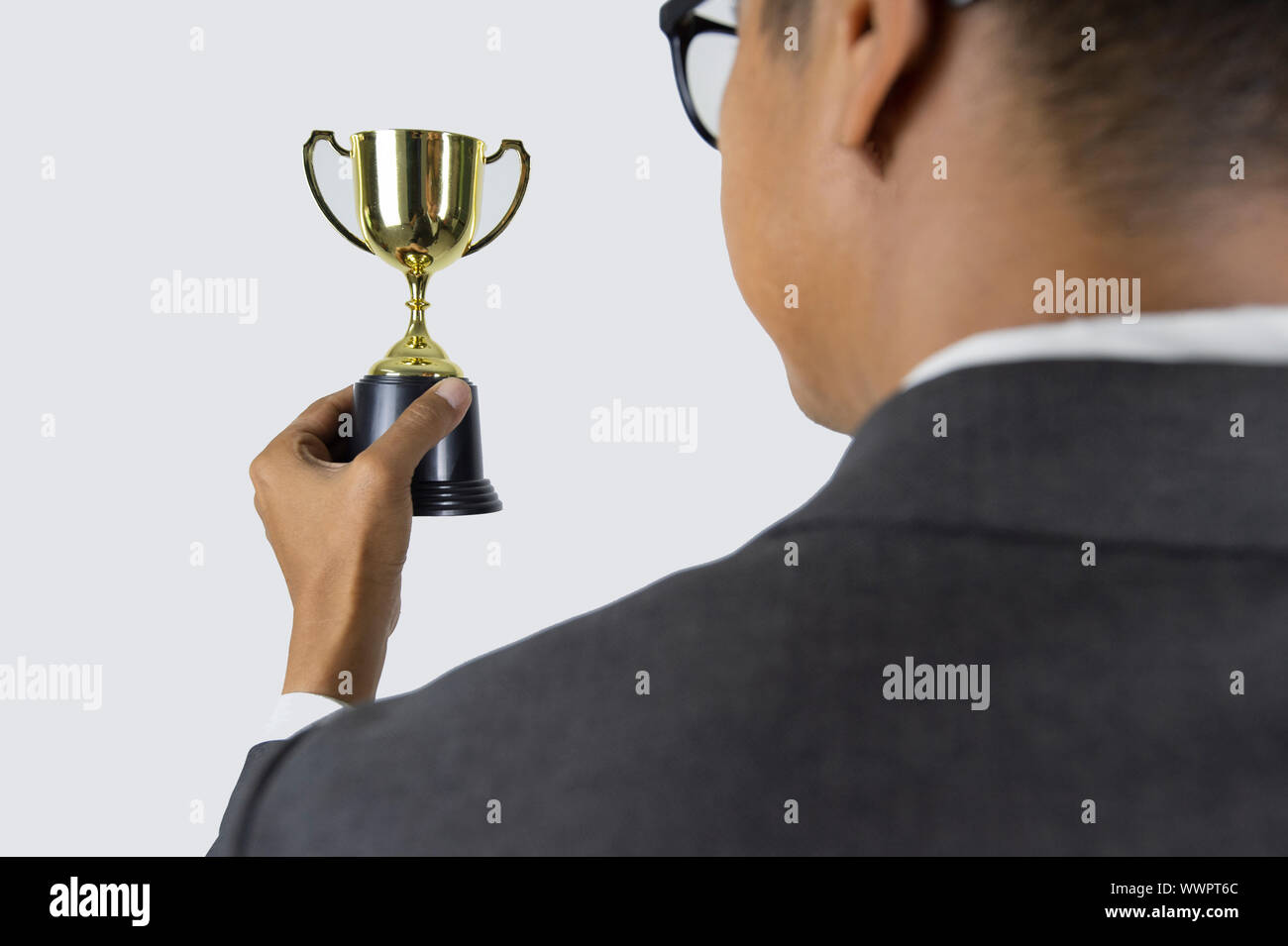 Business trophy award hi-res stock photography and images - Alamy