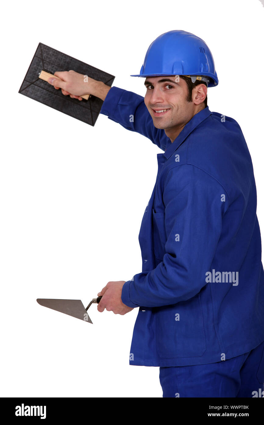 Workman cutout hi-res stock photography and images - Alamy