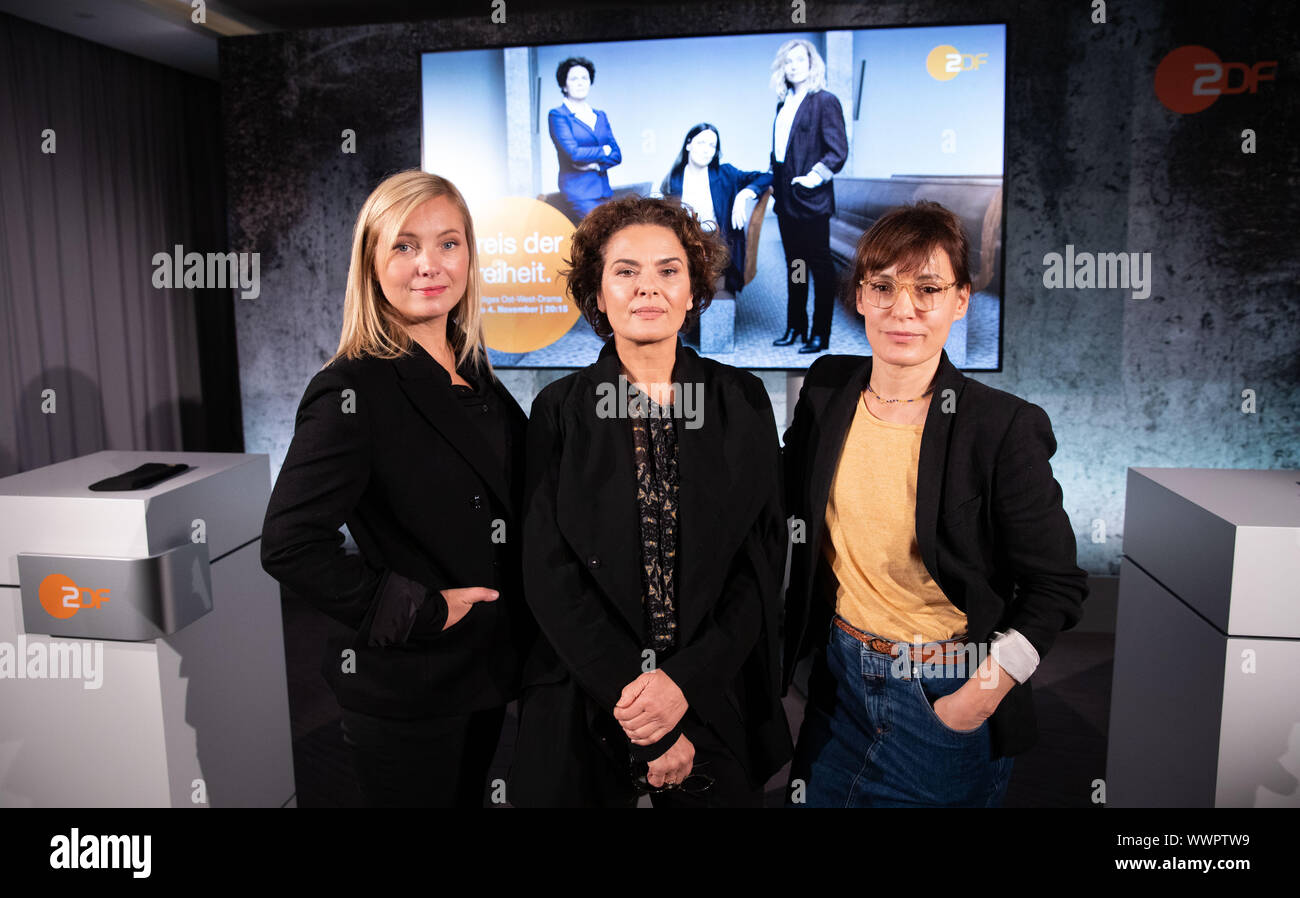 Hamburg, Germany. 12th Sep, 2019. EXCLUSIVE - The actresses Nadja Uhl ...