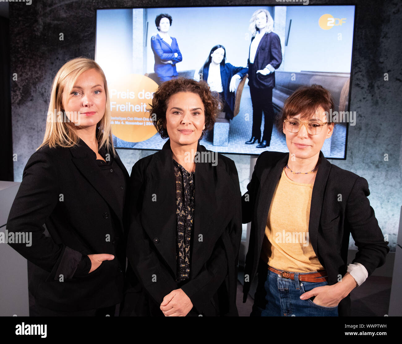 Hamburg, Germany. 12th Sep, 2019. EXCLUSIVE - The actresses Nadja Uhl ...