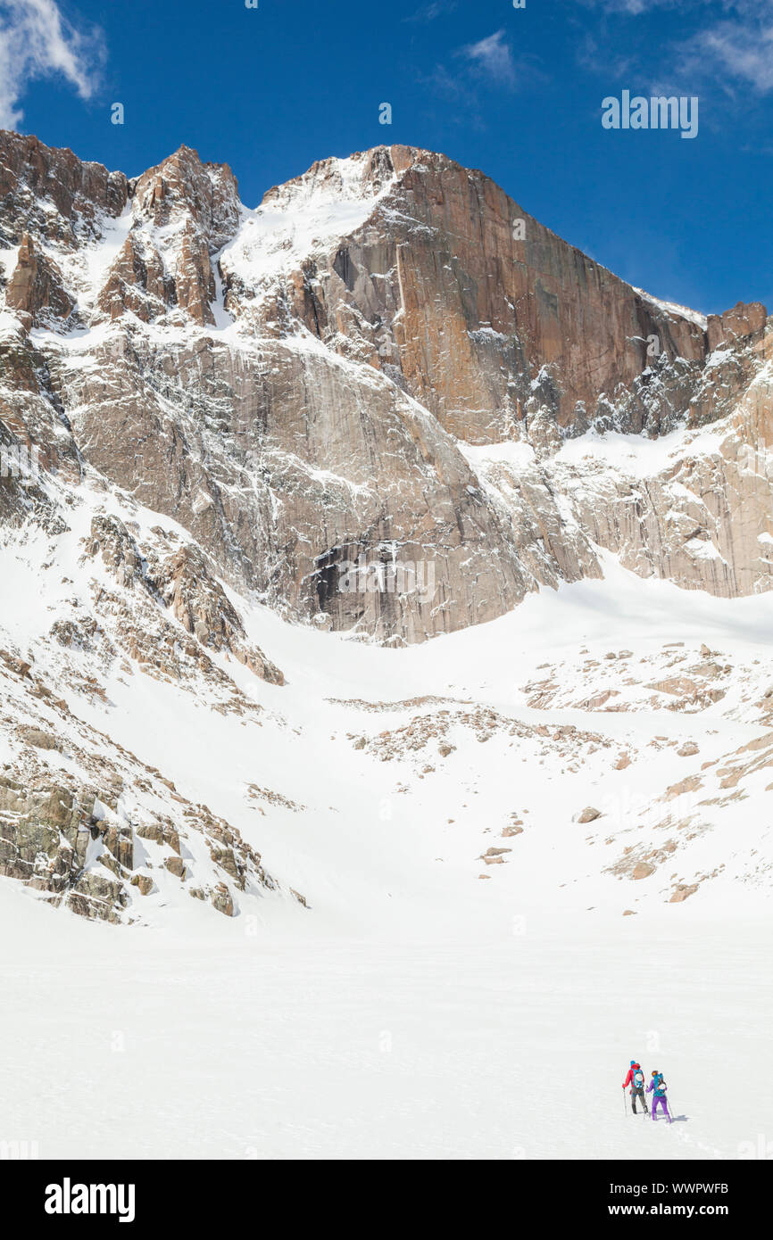 Chasm lake rocky hi-res stock photography and images - Alamy