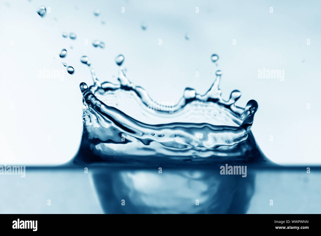 water splash close-up aqua backgrounds Stock Photo - Alamy