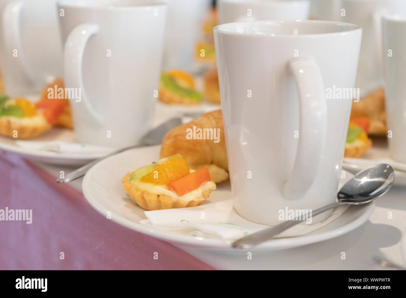 Coffee snacks tea hi-res stock photography and images - Alamy