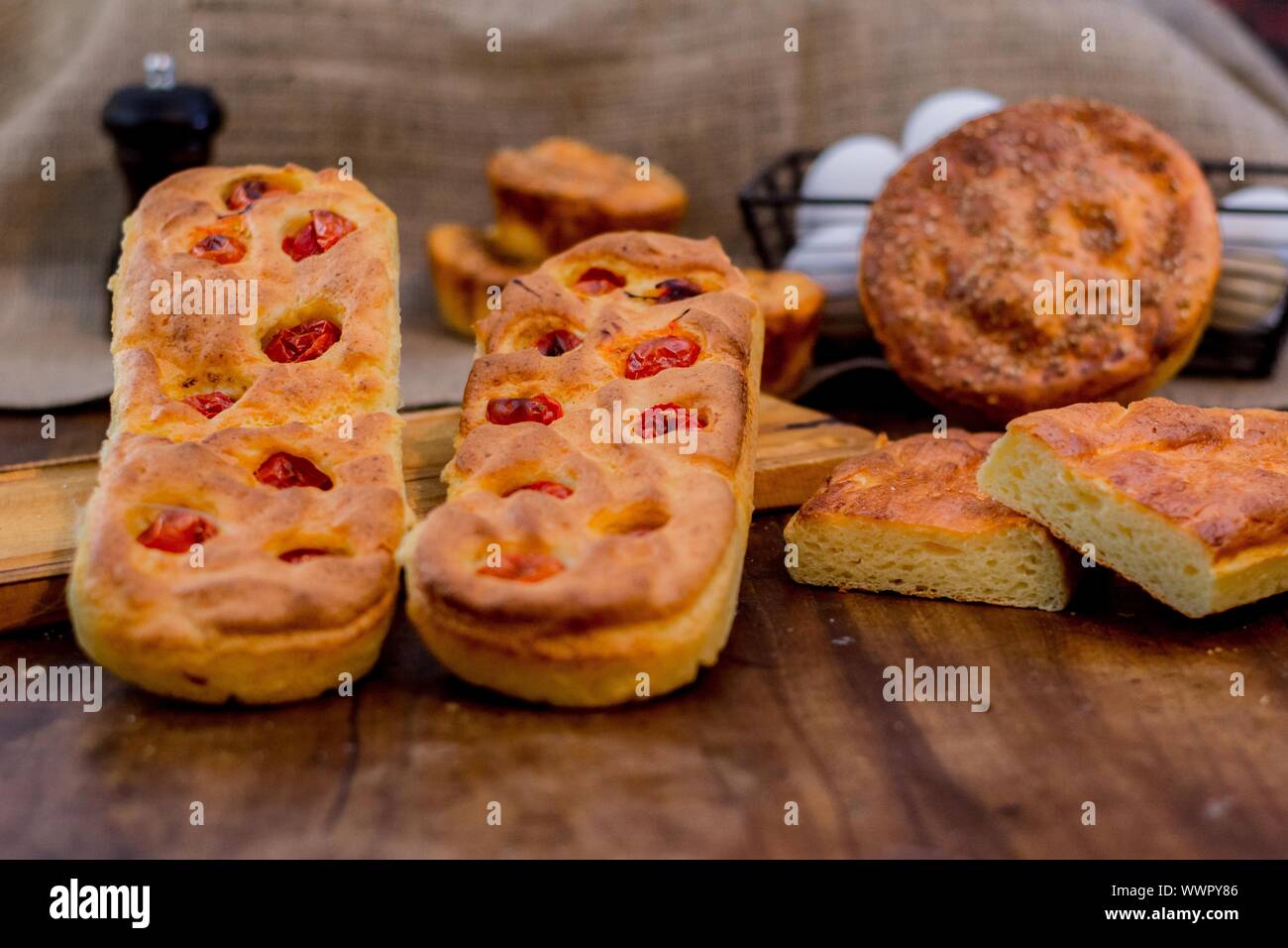Rustic loaf bread cut out hi-res stock photography and images - Alamy
