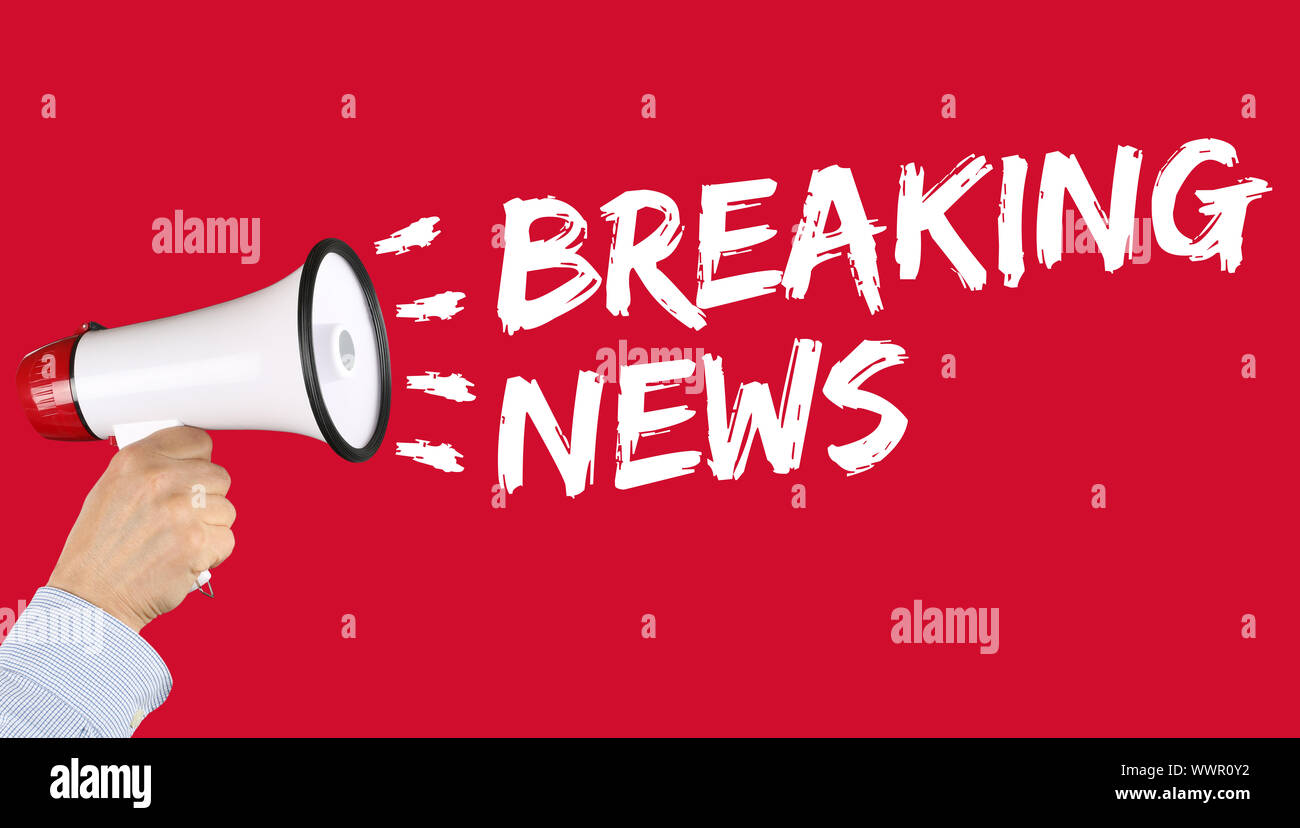 Breaking news story hi-res stock photography and images - Alamy