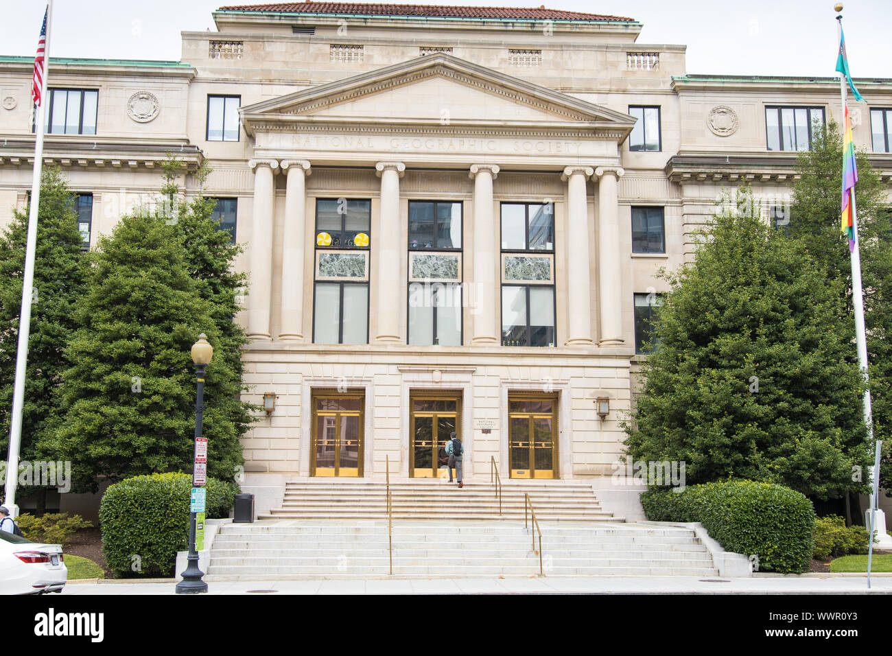 Washington DC, USA - June 6th 2019: National Geographic Society ...