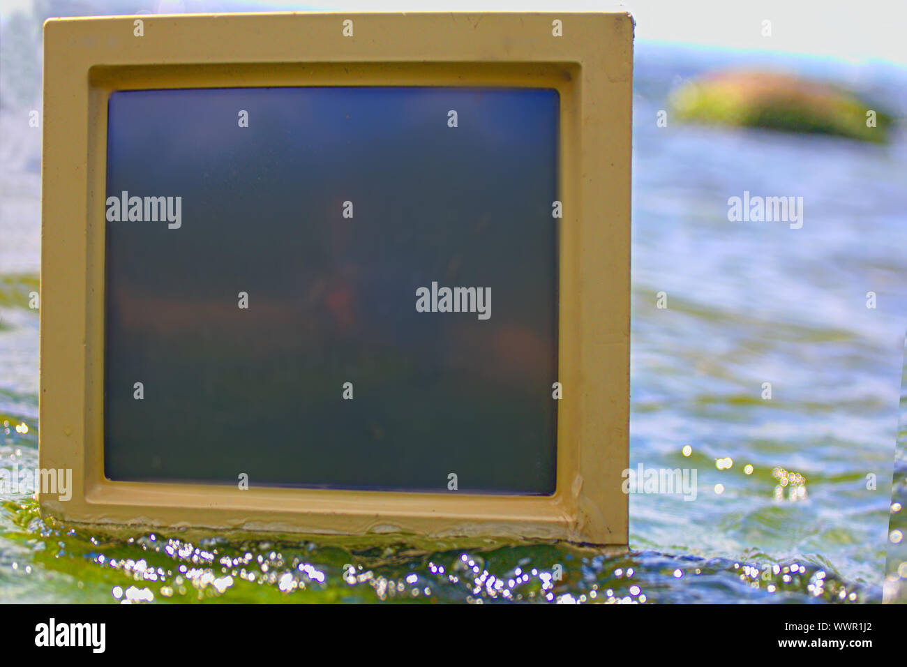 concept of computer technology and ocean Stock Photo - Alamy