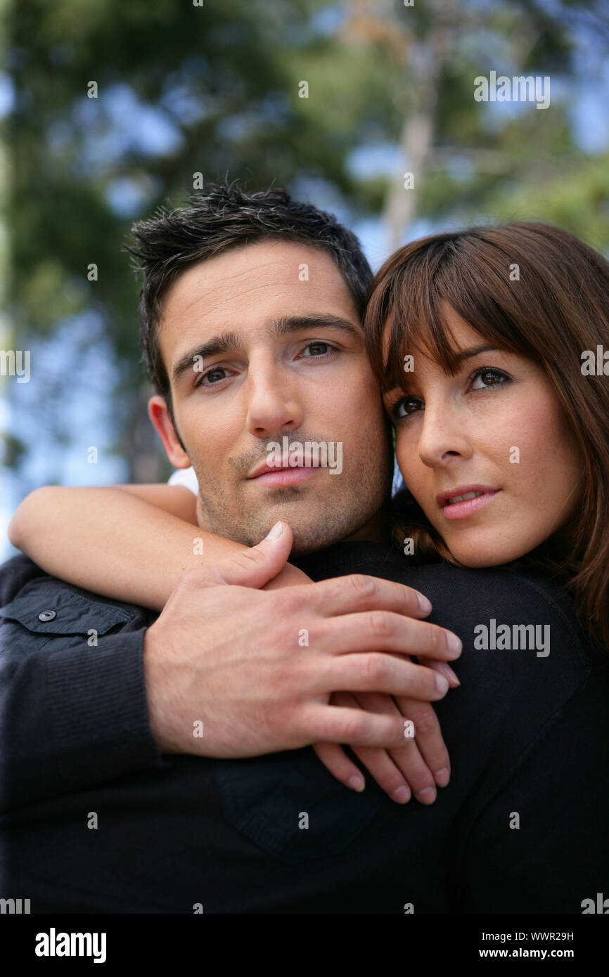 Lovey dovey couple hi-res stock photography and images - Alamy