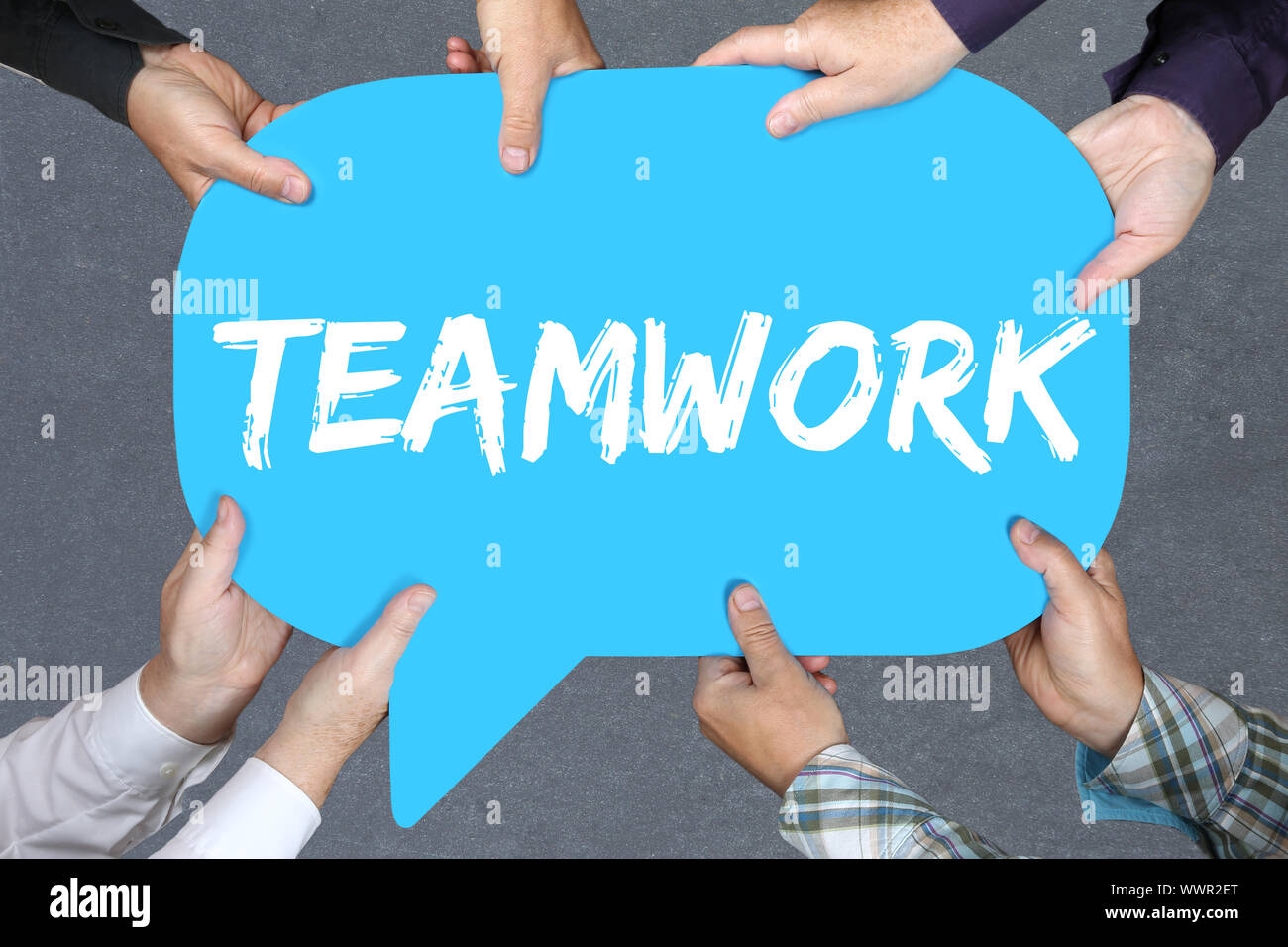 group people keep teamwork teamwork team work together business concept ...