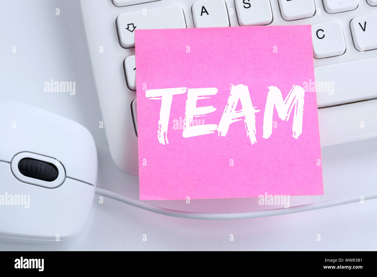 Teamwork teamwork working together business concept work office Stock ...