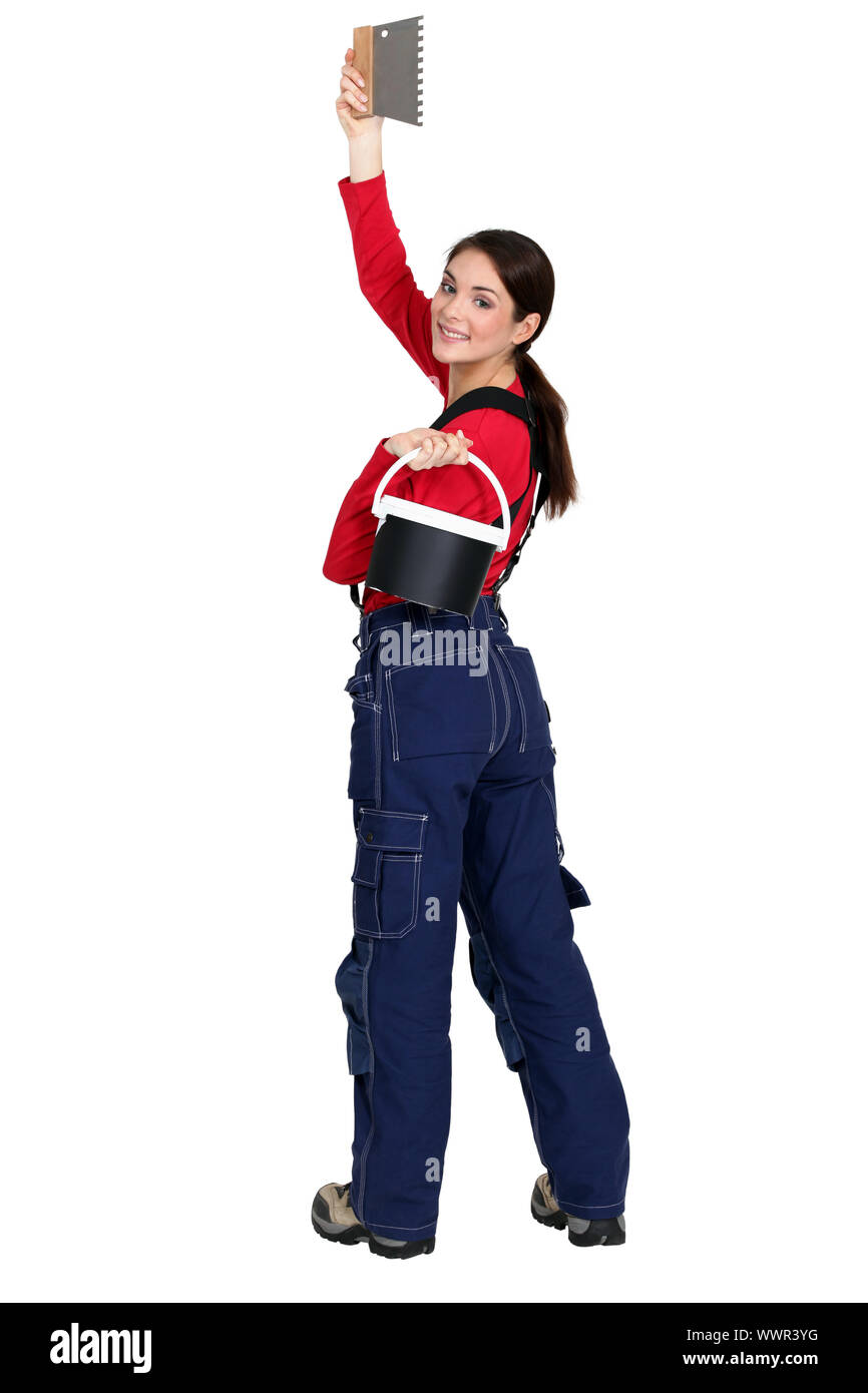 Tile and adhesive' Cut Out Stock Images & Pictures - Alamy