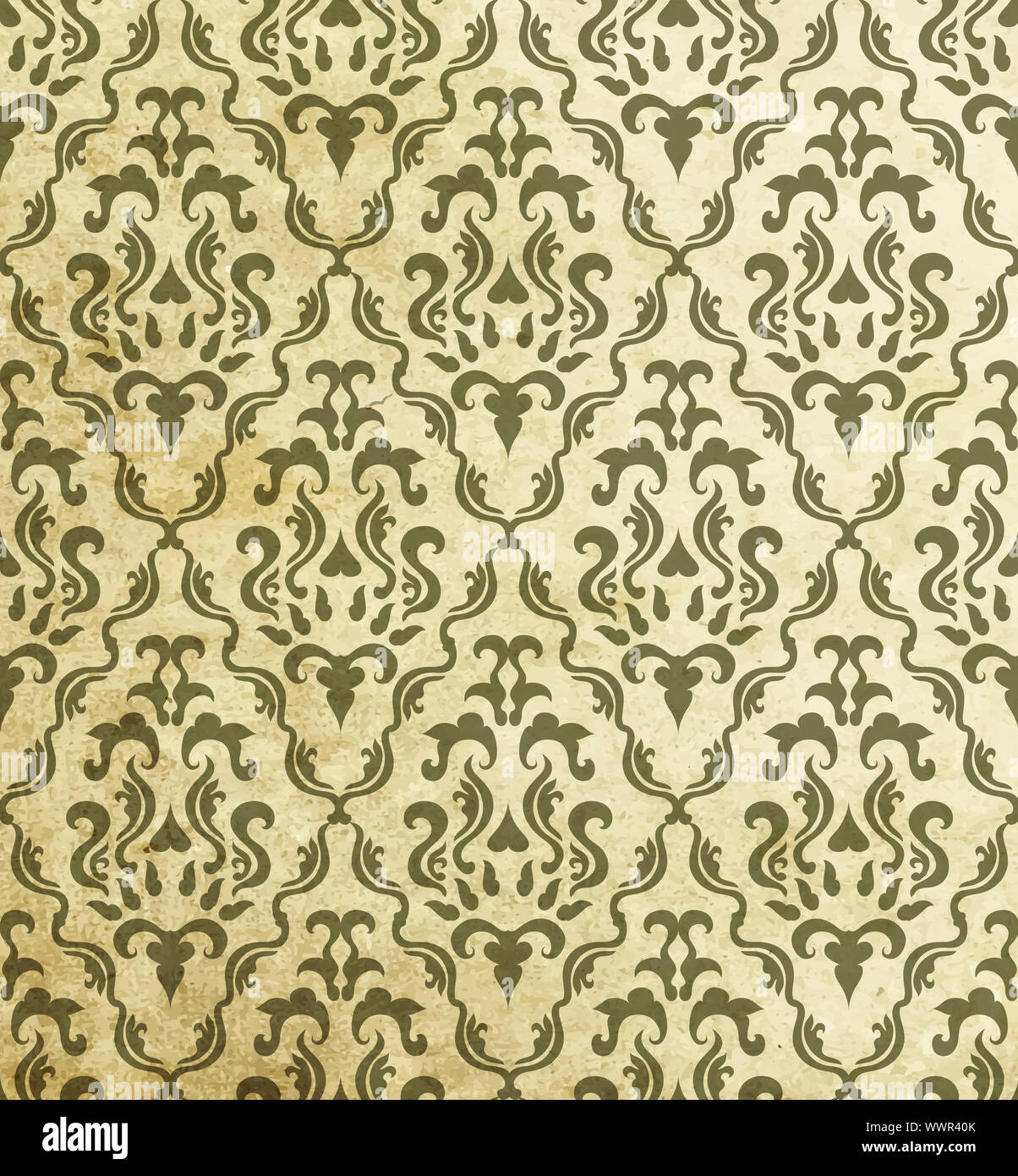 Vintage Seamless Pattern Stock Photo - Alamy