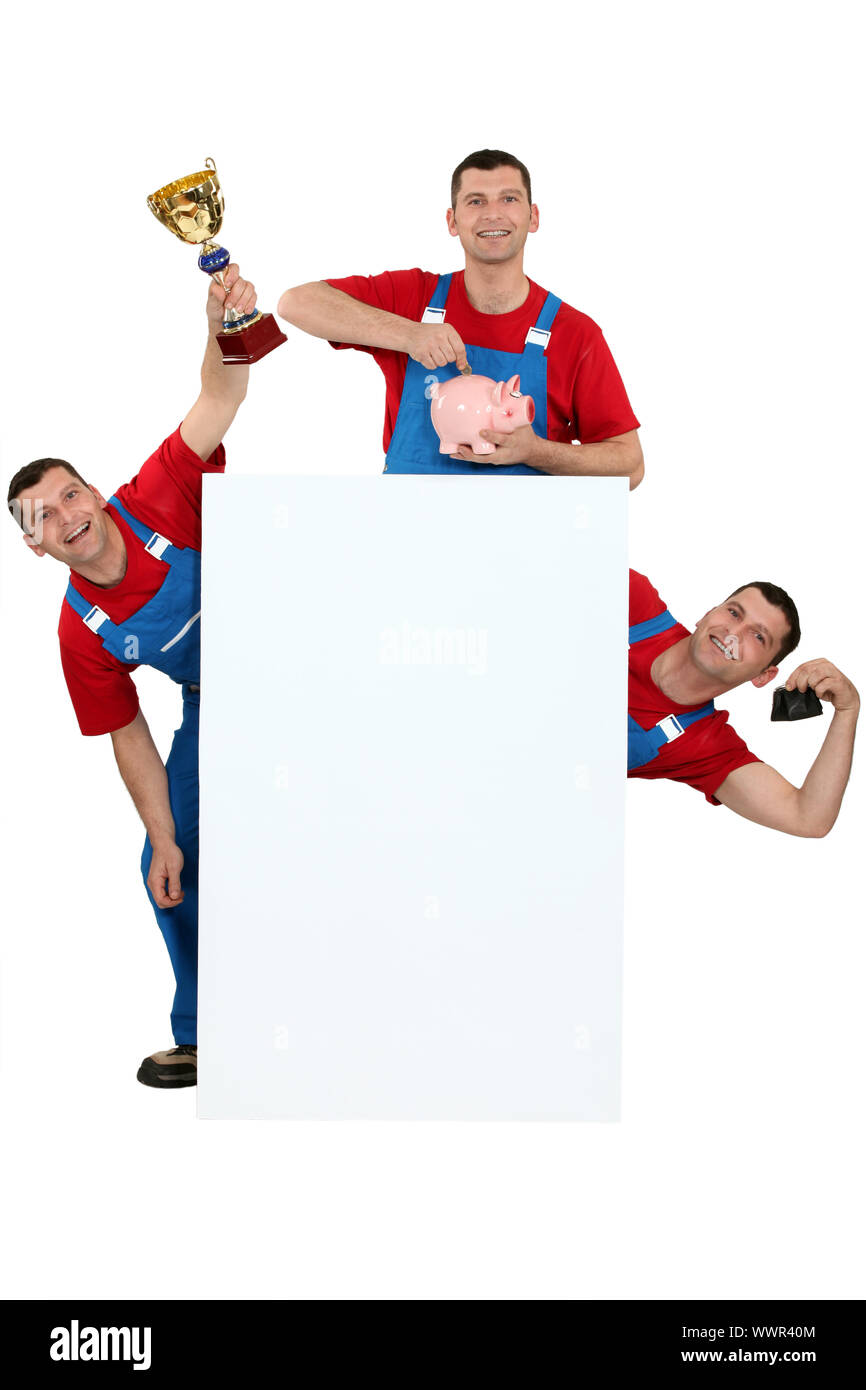 Builder trophy hi-res stock photography and images - Alamy