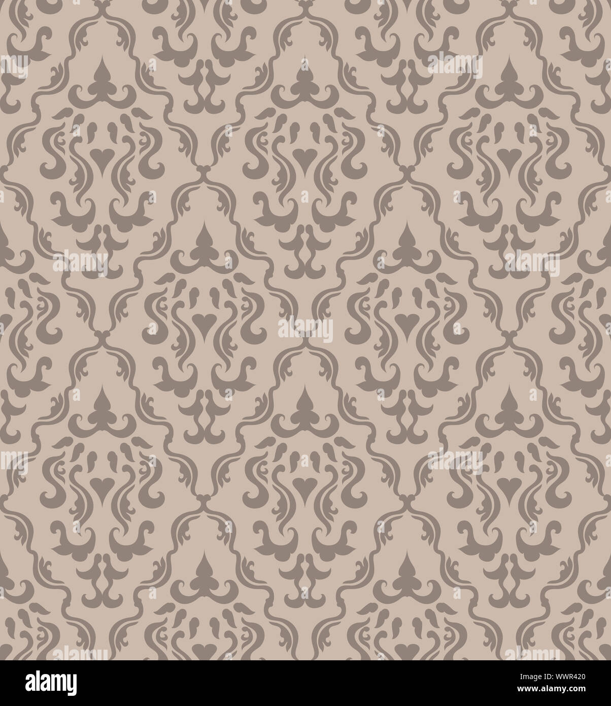 Vintage Seamless Pattern Stock Photo - Alamy