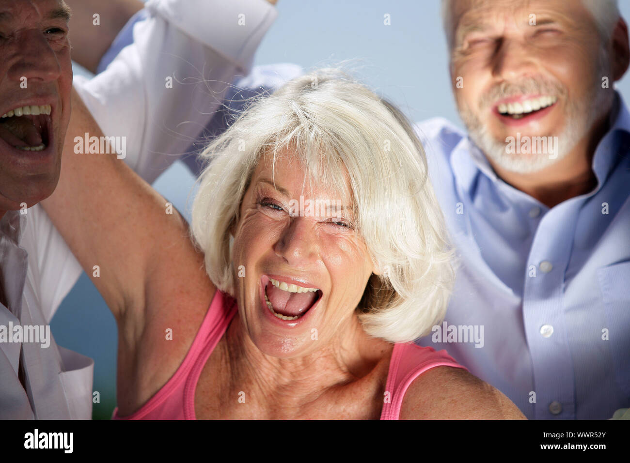 Laughing serious people Stock Photo - Alamy