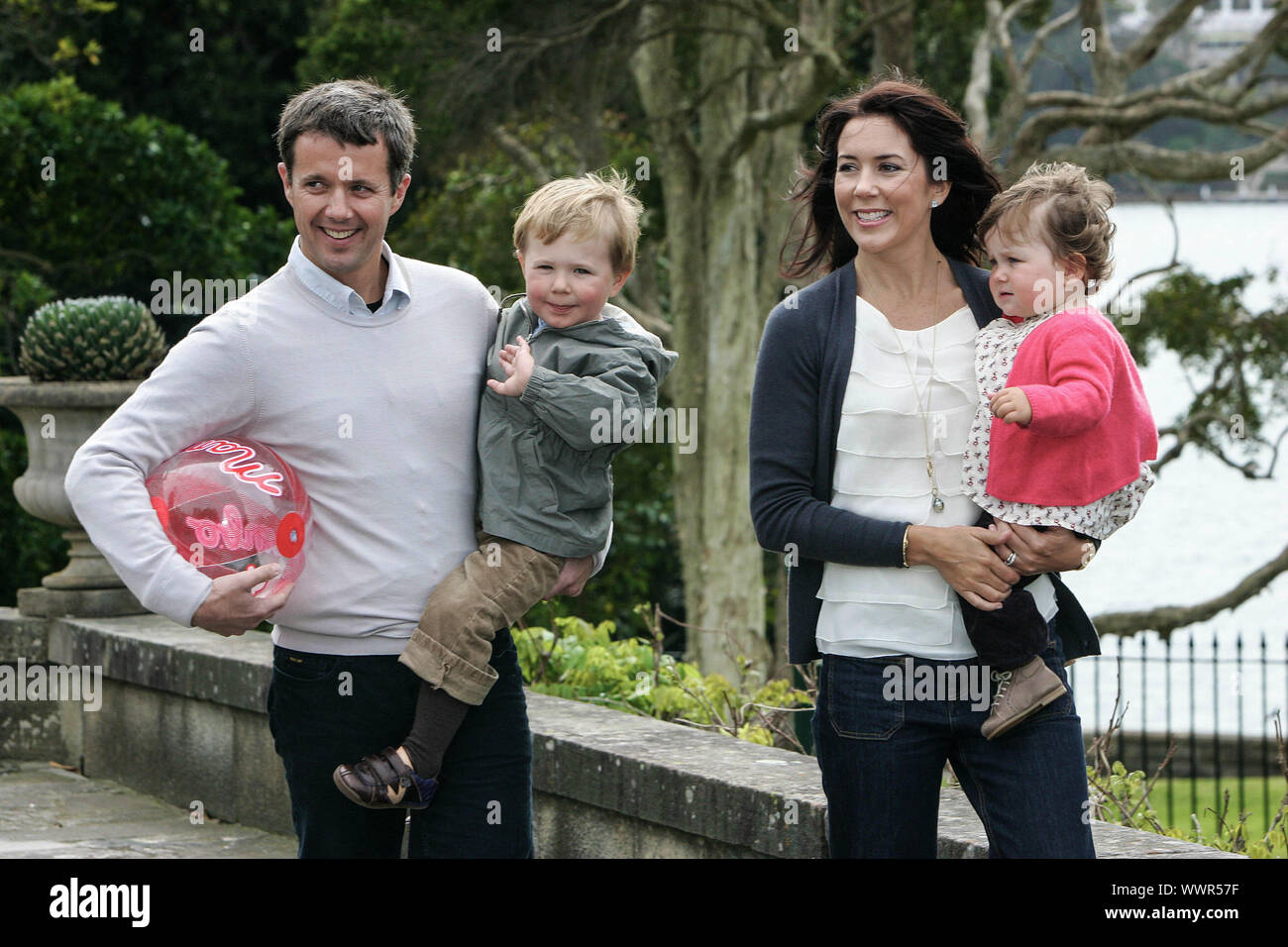 Crown Prince Frederik and Crown Princess Mary of Denmark and their ...