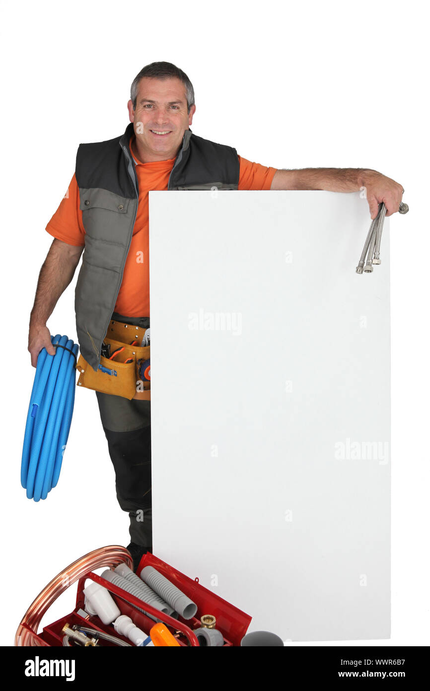 portrait of a worker Stock Photo - Alamy