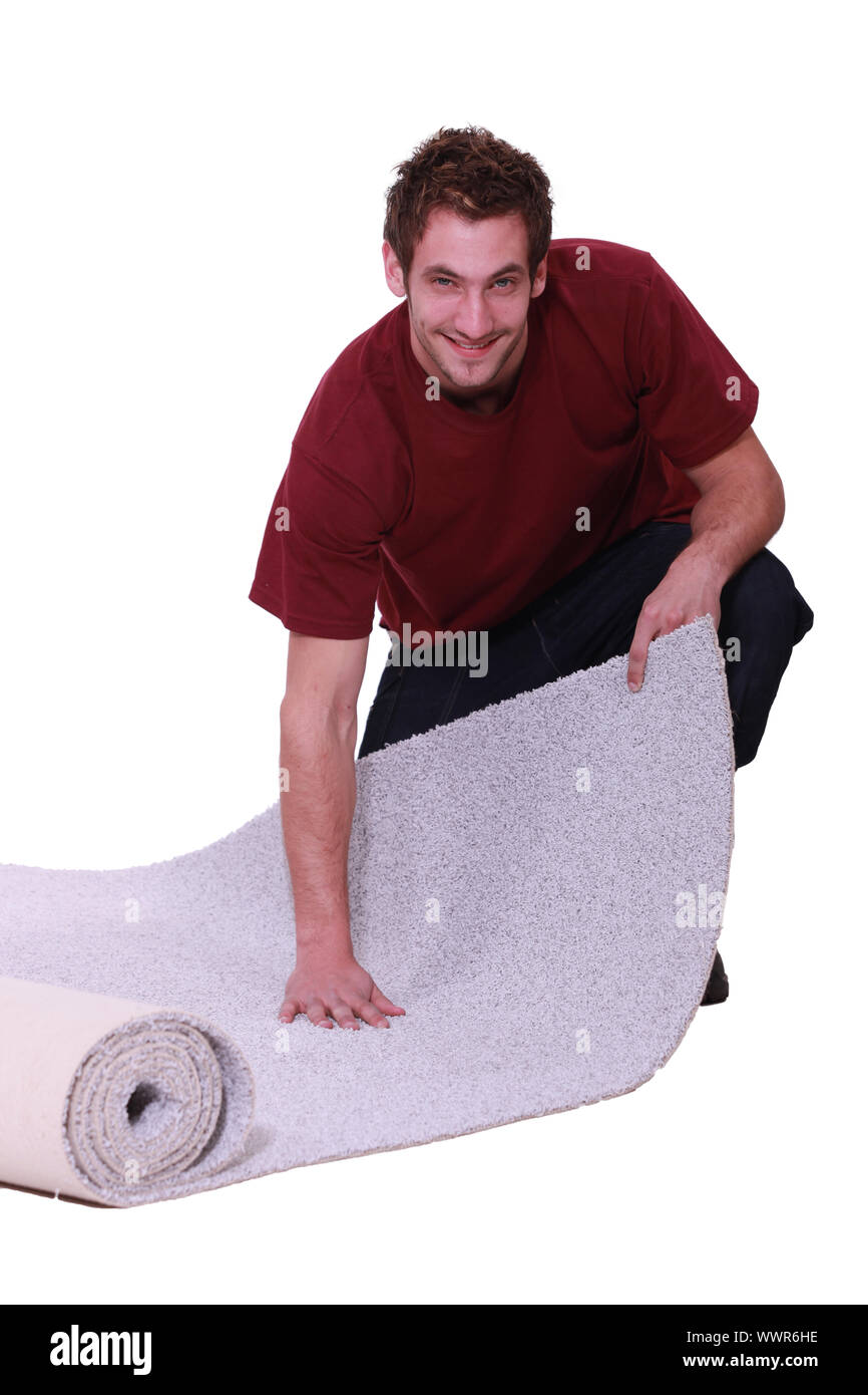 Unrolling Red Carpet High Resolution Stock Photography and Images - Alamy