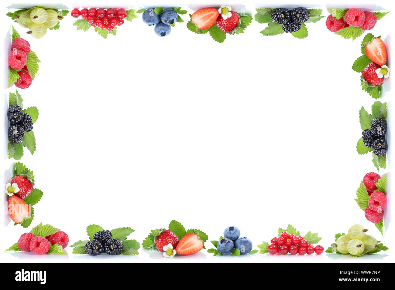 Food frames hi-res stock photography and images - Alamy