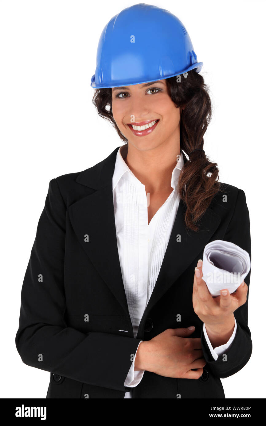 Rolled up architectural plans hi-res stock photography and images - Alamy