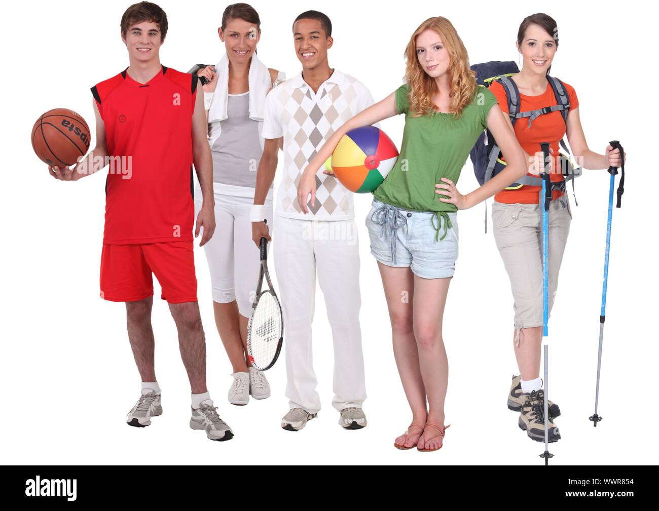 Sports and recreation Stock Photo - Alamy