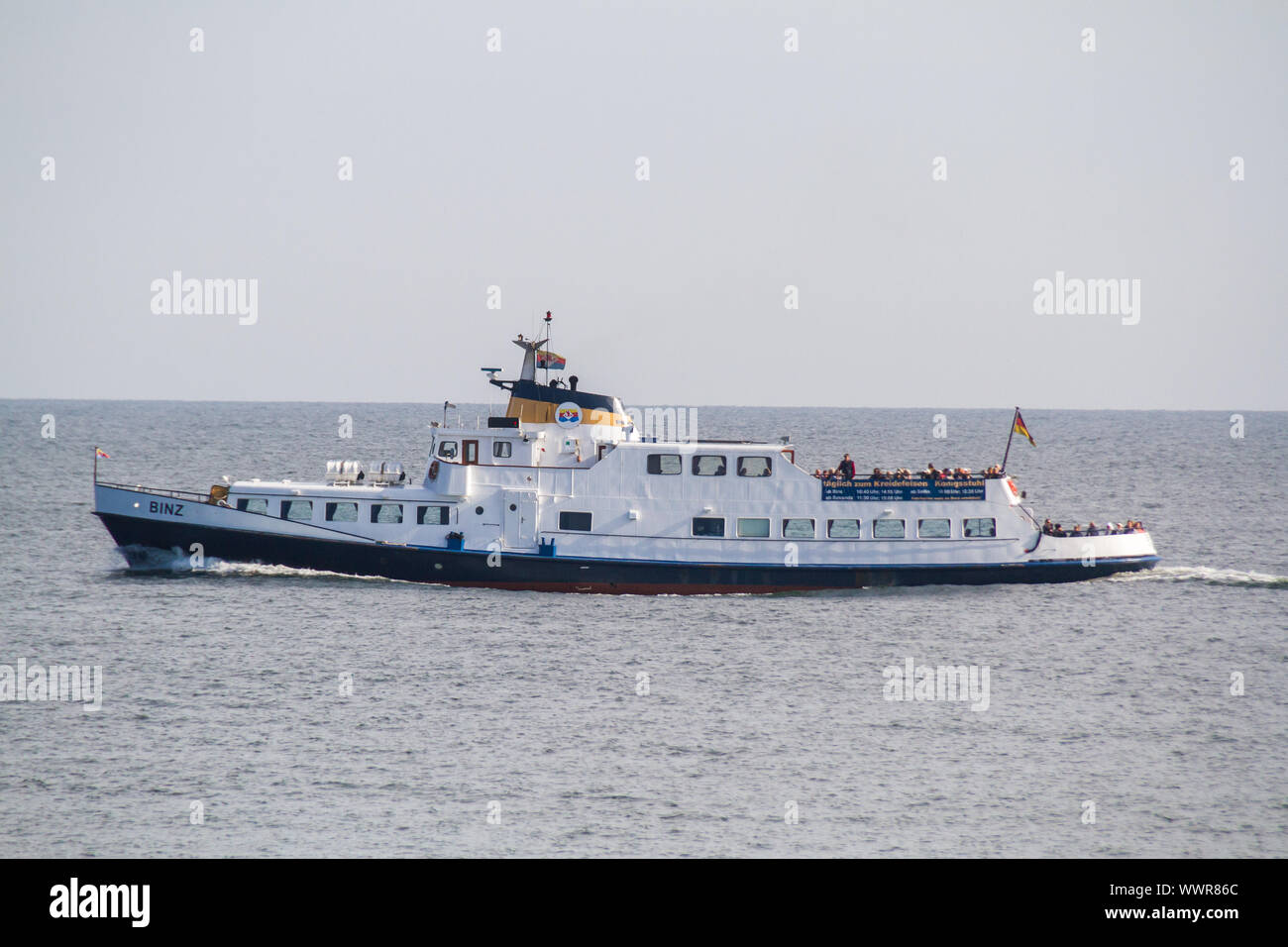 Excursion by ship Stock Photo - Alamy