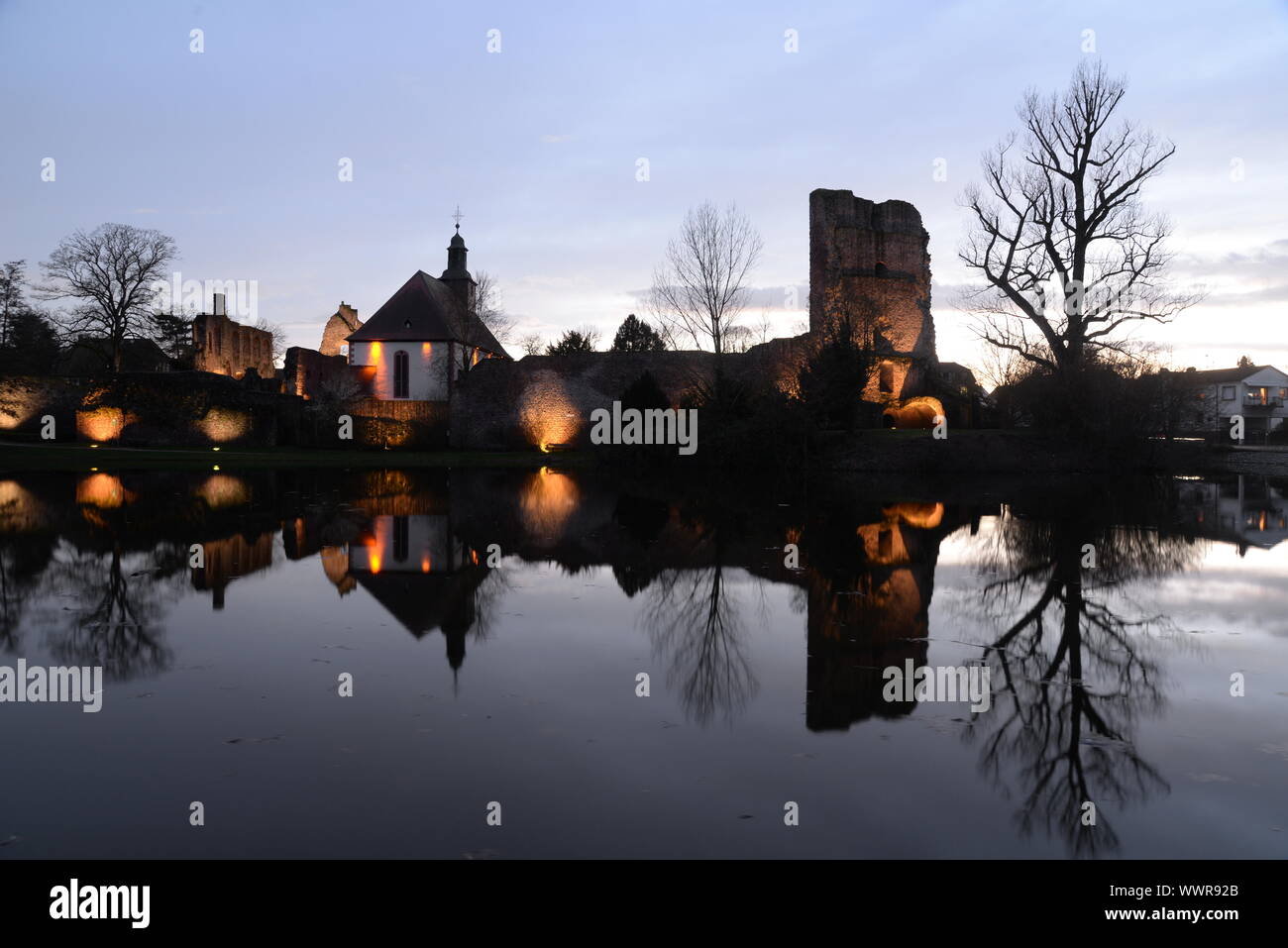 Hayn, a castle in Dreieichenhain, Germany Stock Photo - Alamy