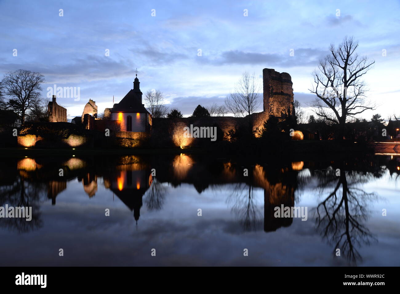 Hayn, a castle in Dreieichenhain, Germany Stock Photo - Alamy