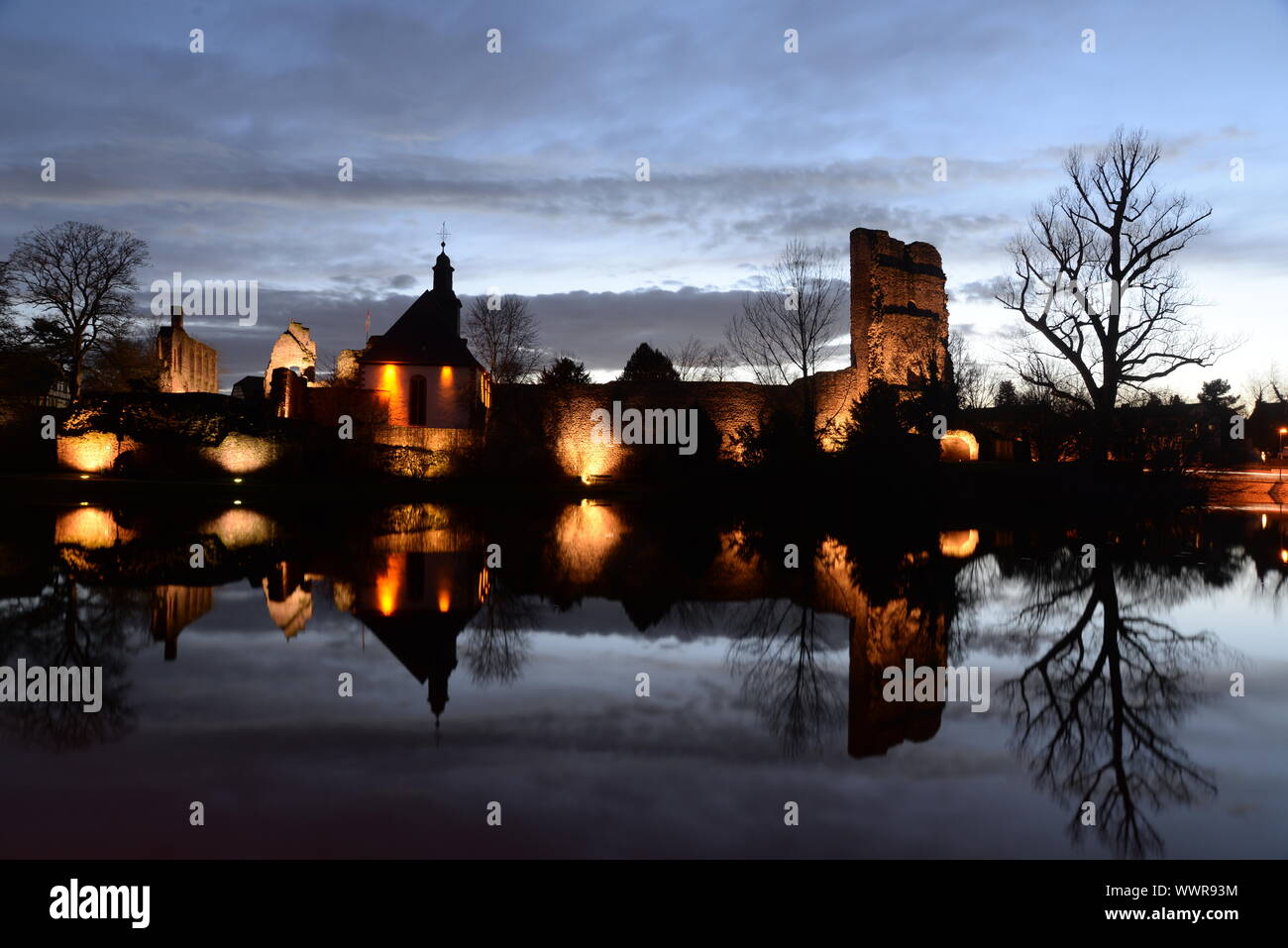 Hayn, a castle in Dreieichenhain, Germany Stock Photo - Alamy