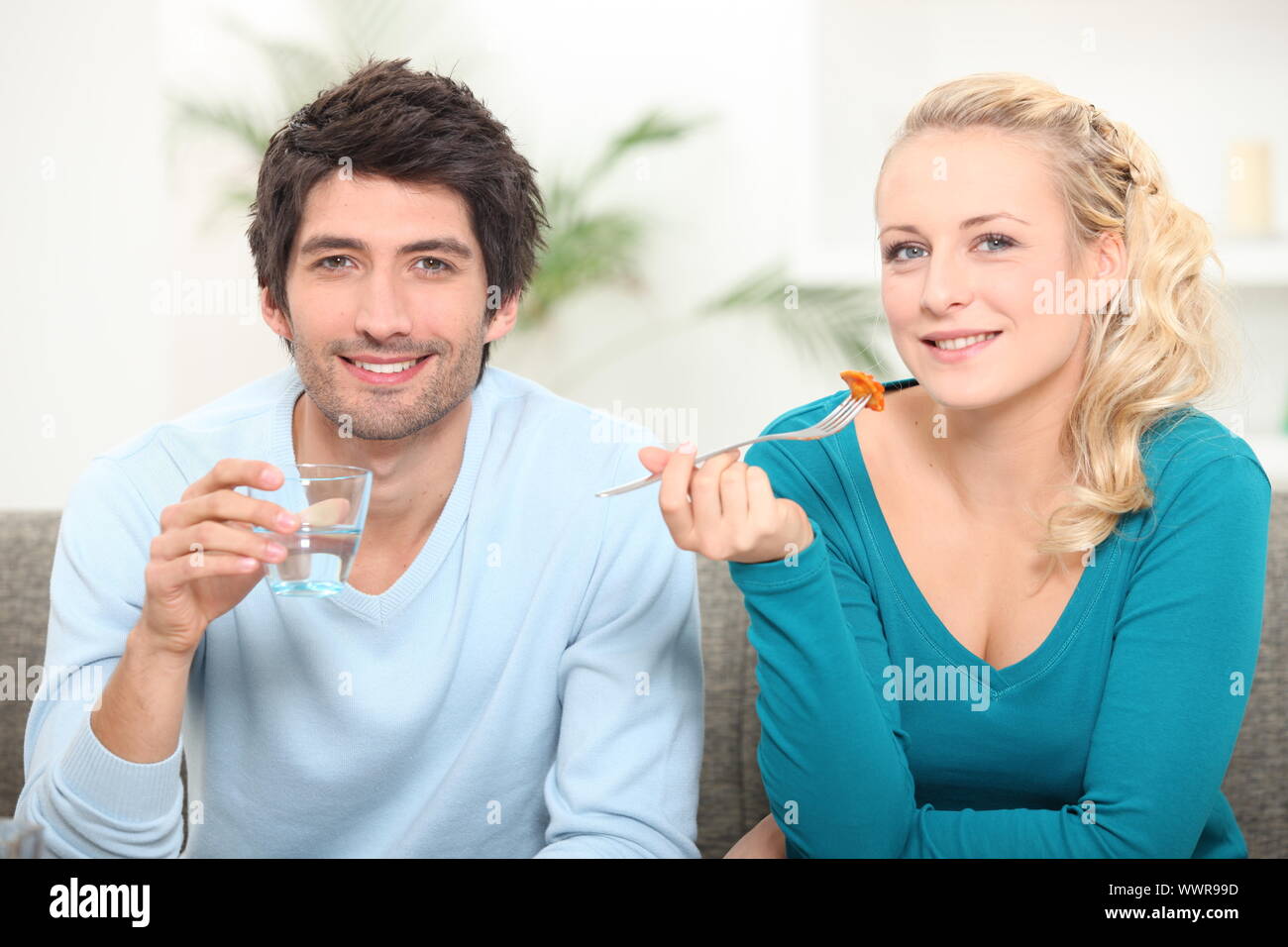Light lunch tv hi-res stock photography and images - Alamy