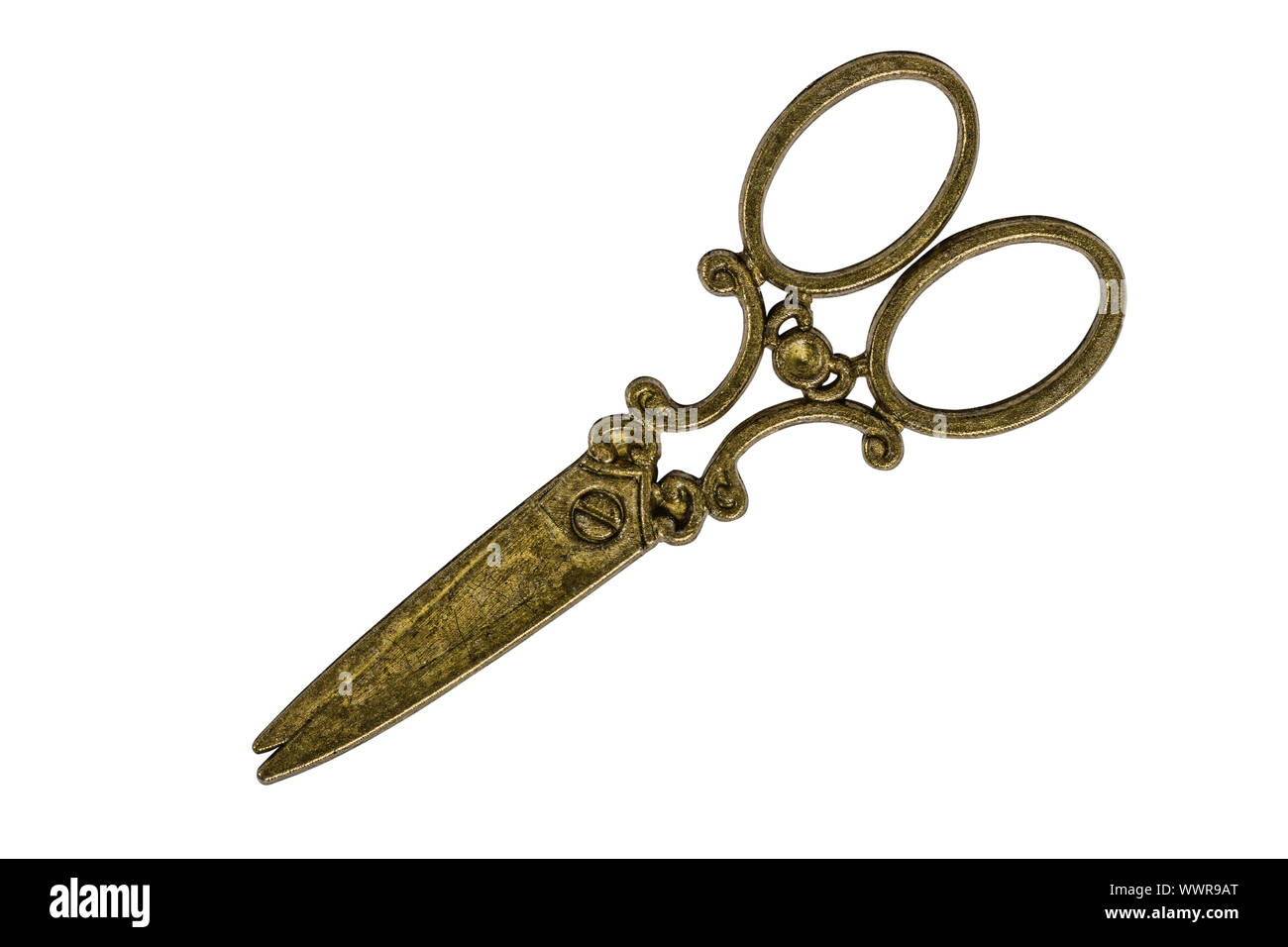 Scissors, element for scrapbooking, isolated on a white background ...