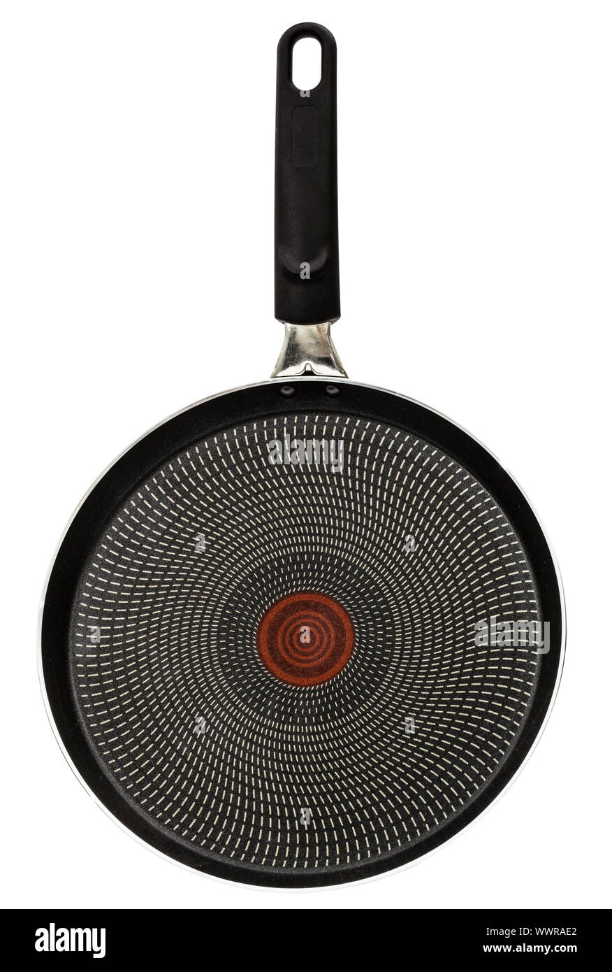 Frying pan, isolated on white background, with clipping path Stock ...