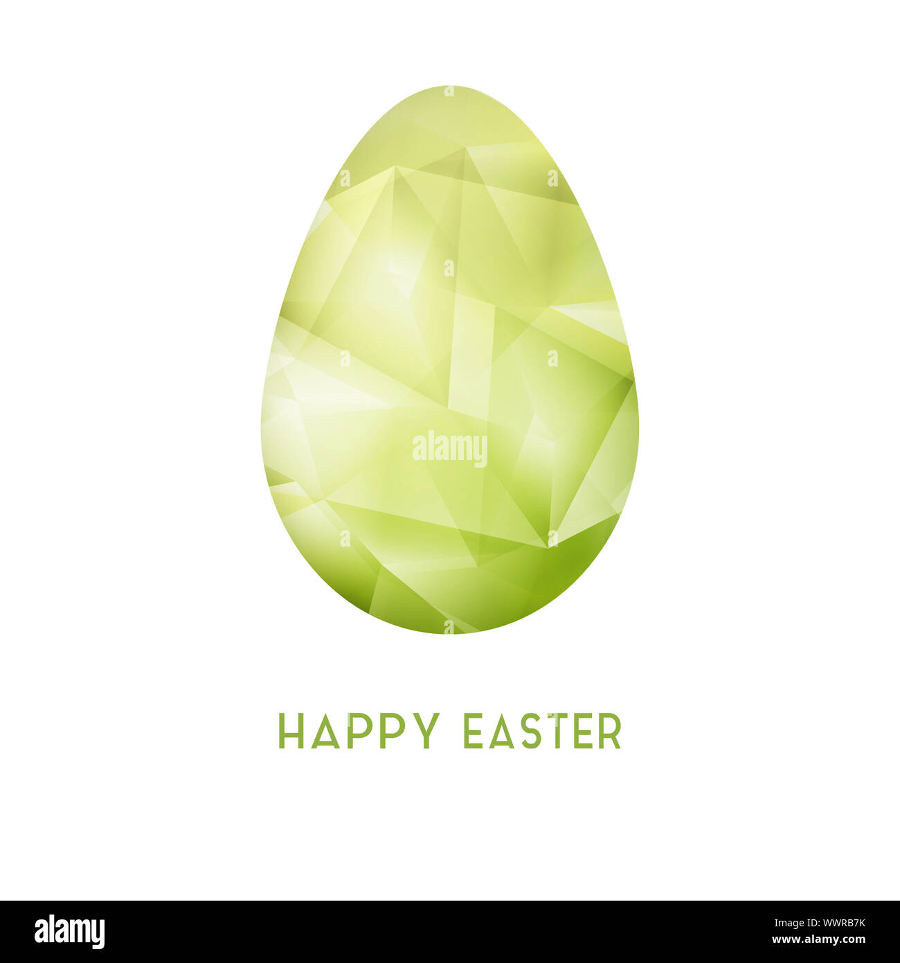 Easter Crystal Egg Stock Photo - Alamy