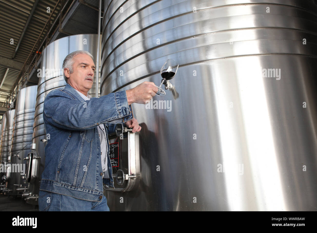 Temperature control wine fermentation hi-res stock photography and ...