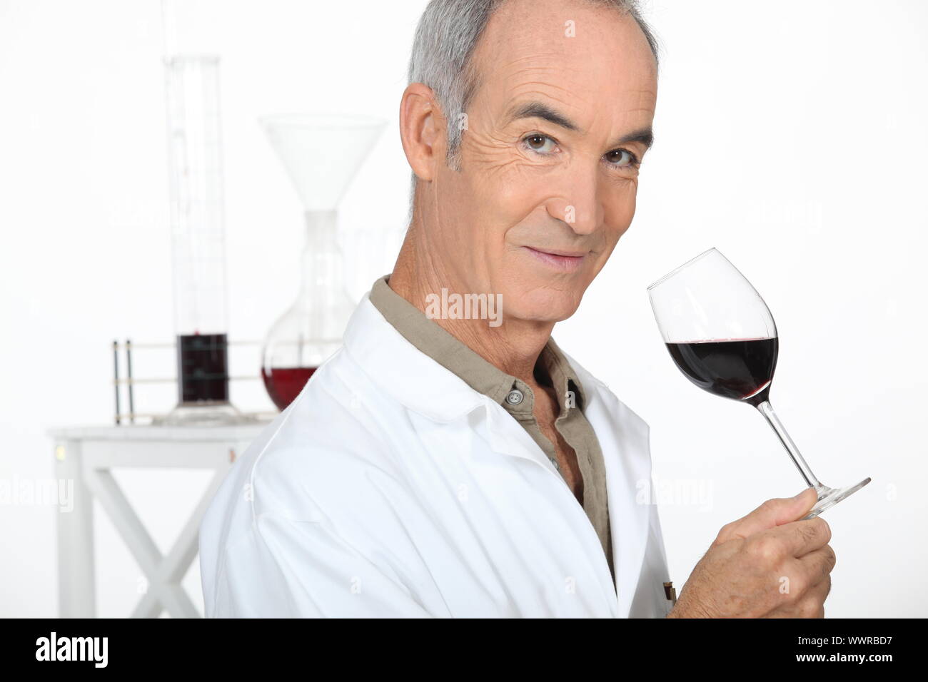 Analysing wine hi-res stock photography and images - Alamy