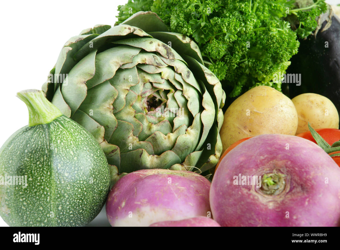 A selection of vegetables Stock Photo - Alamy